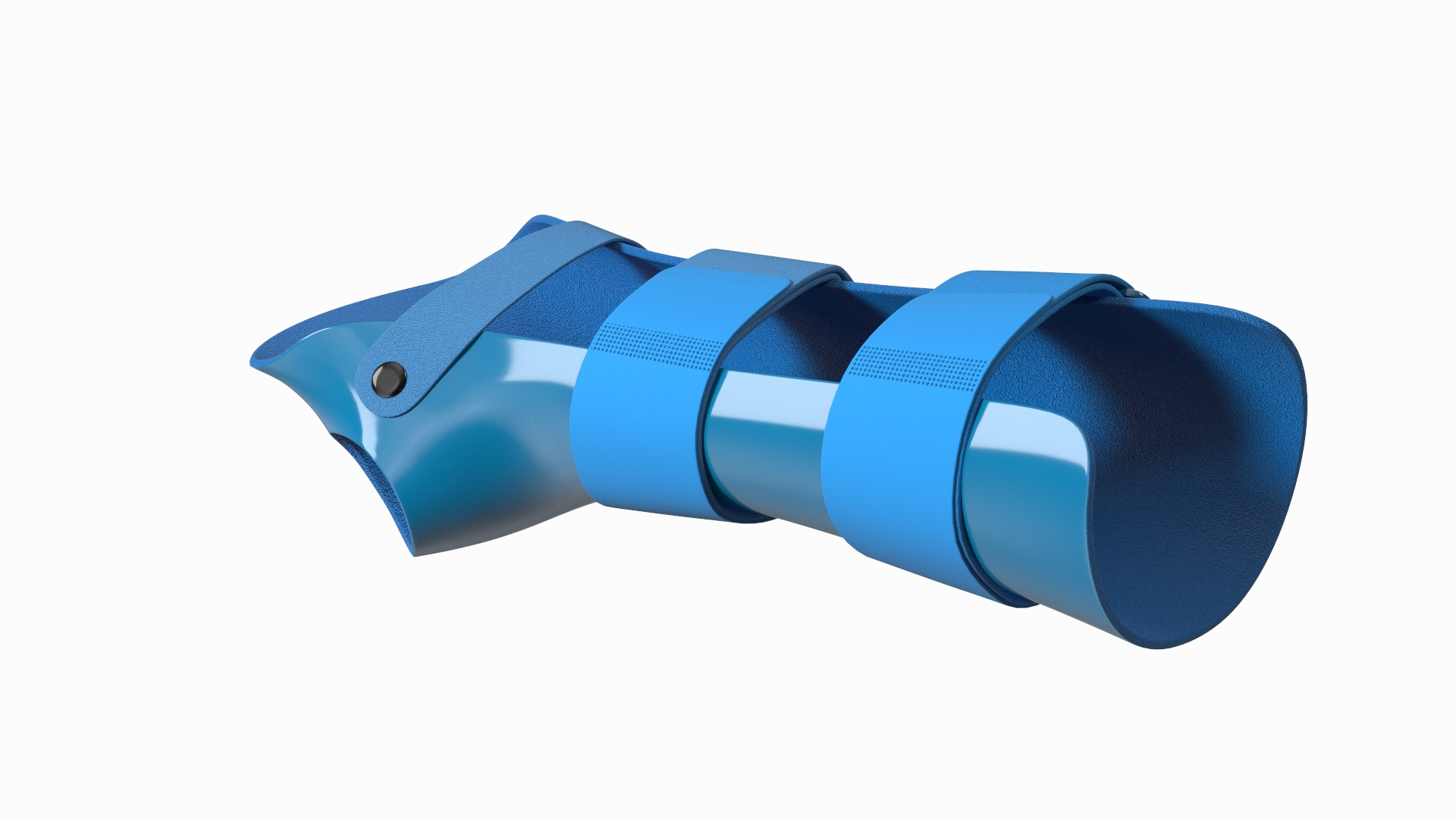 Resting Hand Splint Blue Model - TurboSquid 2123569