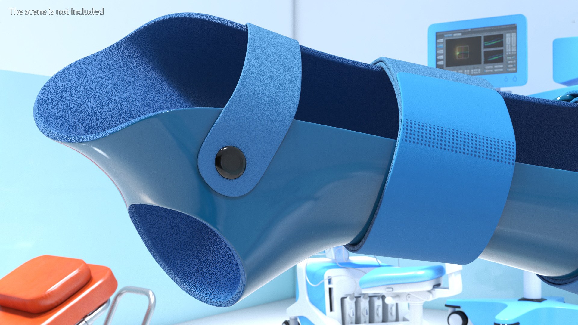 Resting Hand Splint Blue Model Turbosquid 2123569