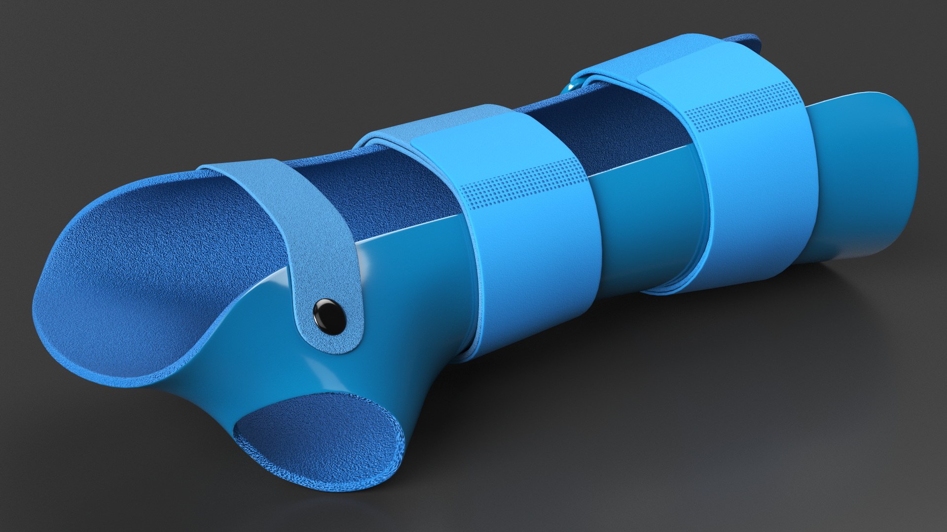 Resting Hand Splint Blue Model Turbosquid 2123569