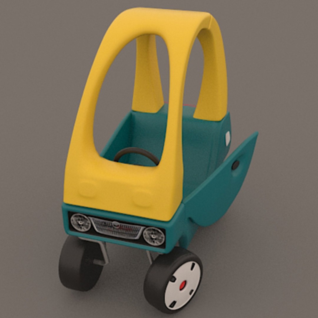 Modeled Toy Car 3d 3ds