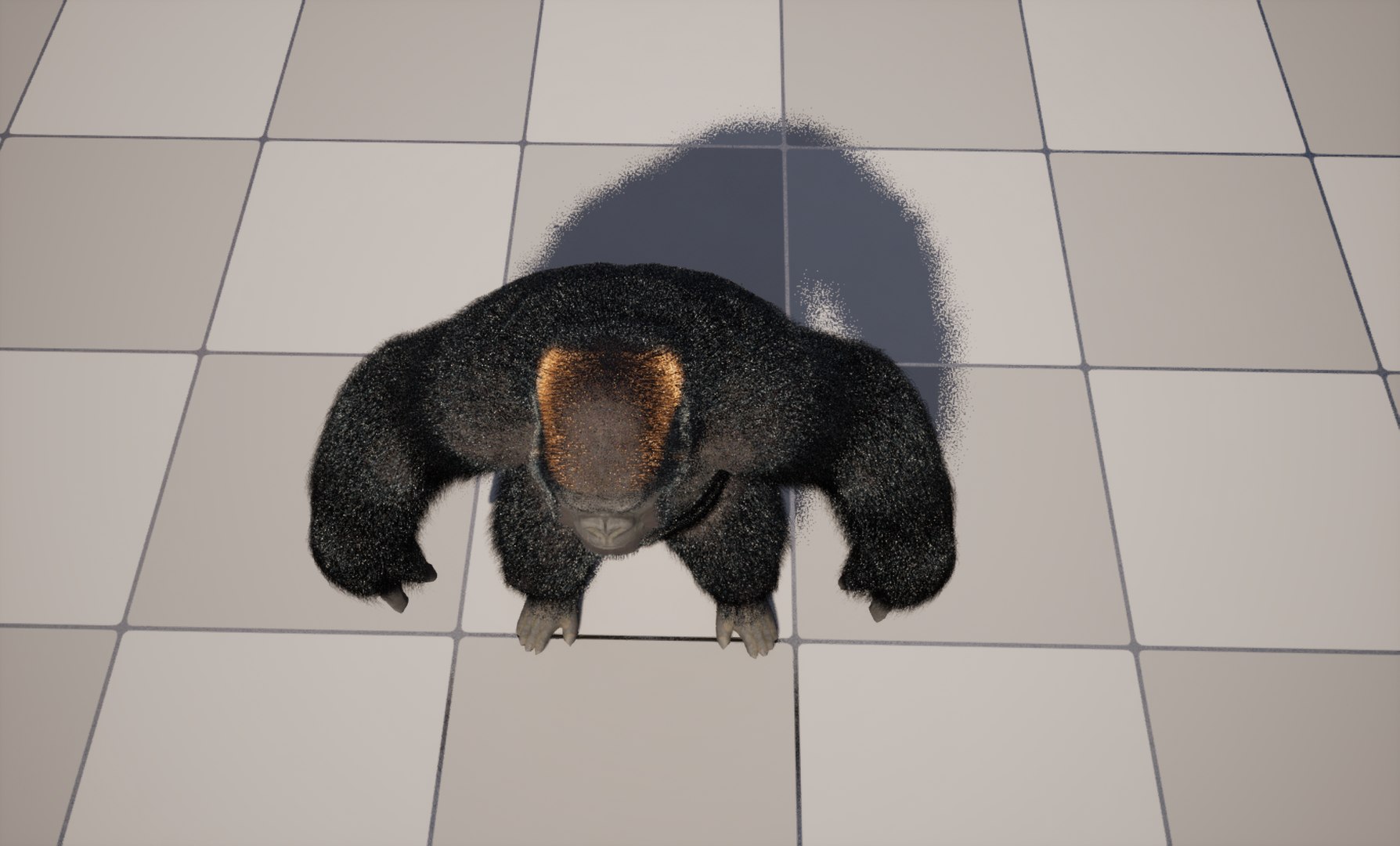 UE5 Gorilla Rigged Fur Model - TurboSquid 2411931