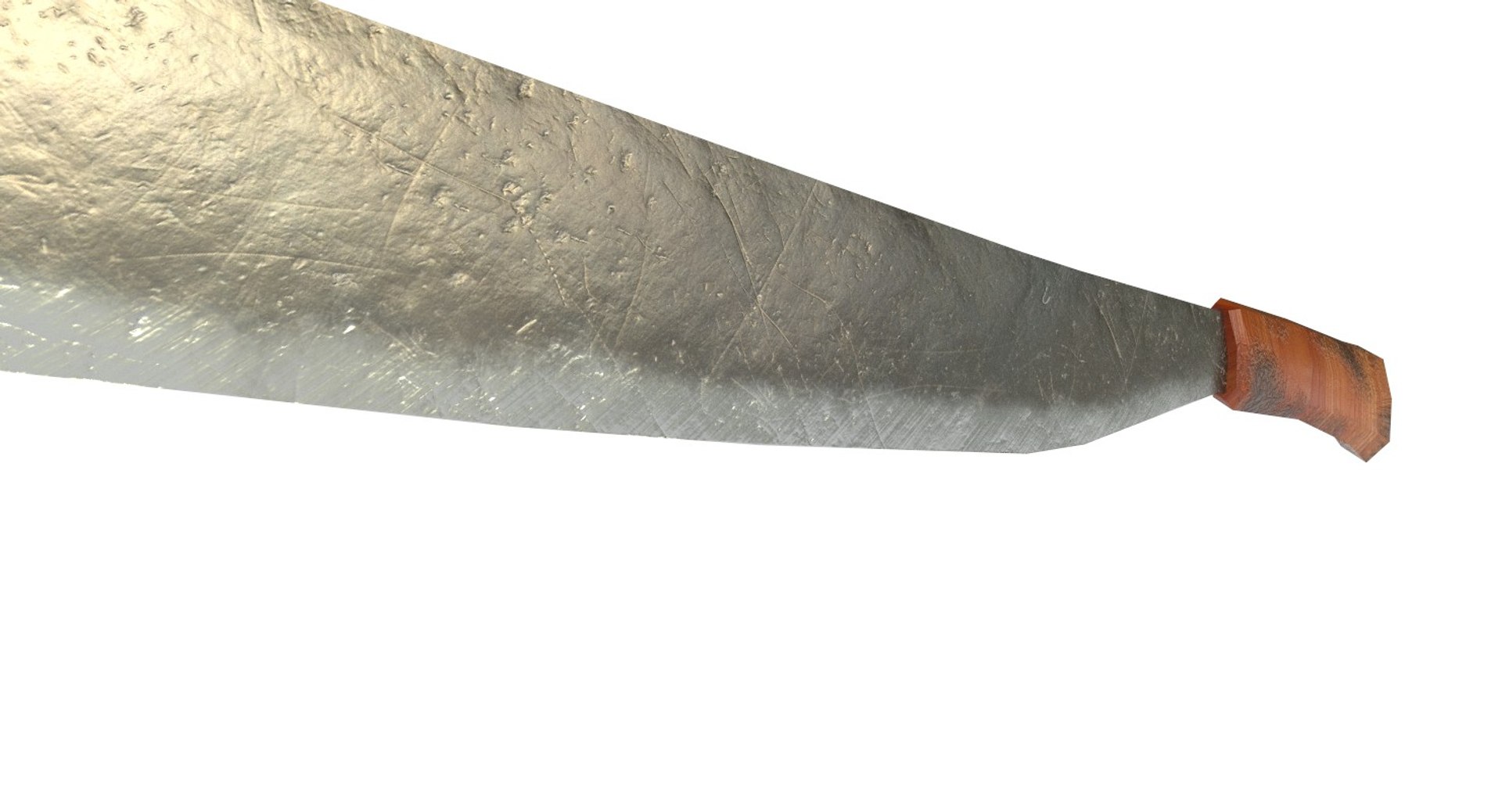 3D worn machete model - TurboSquid 1389442