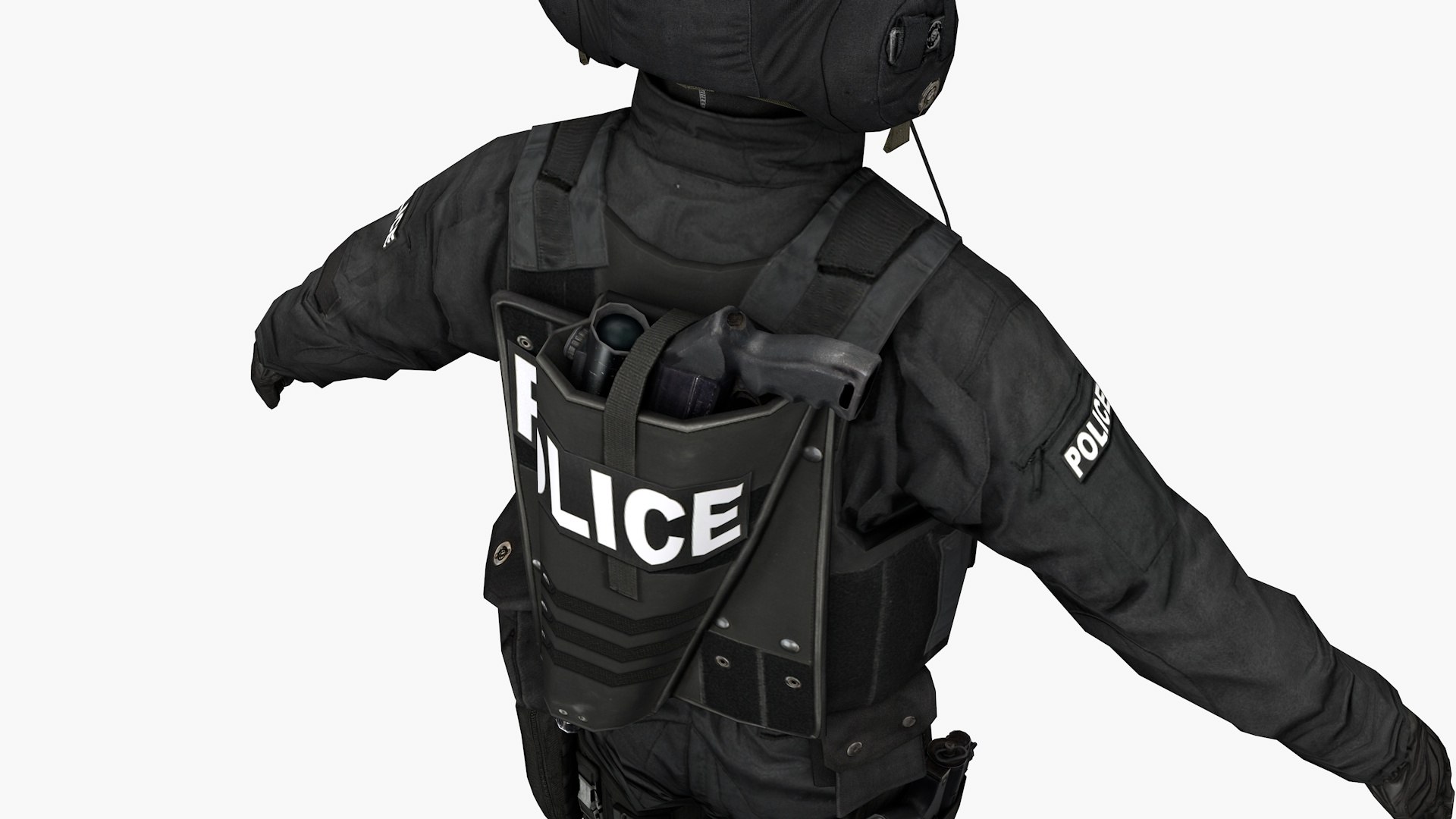 3D Model Police - TurboSquid 1837888