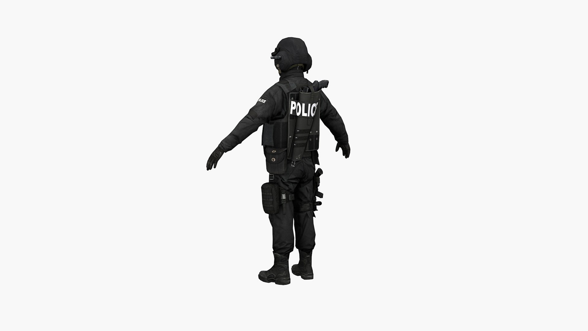 3D Model Police - TurboSquid 1837888