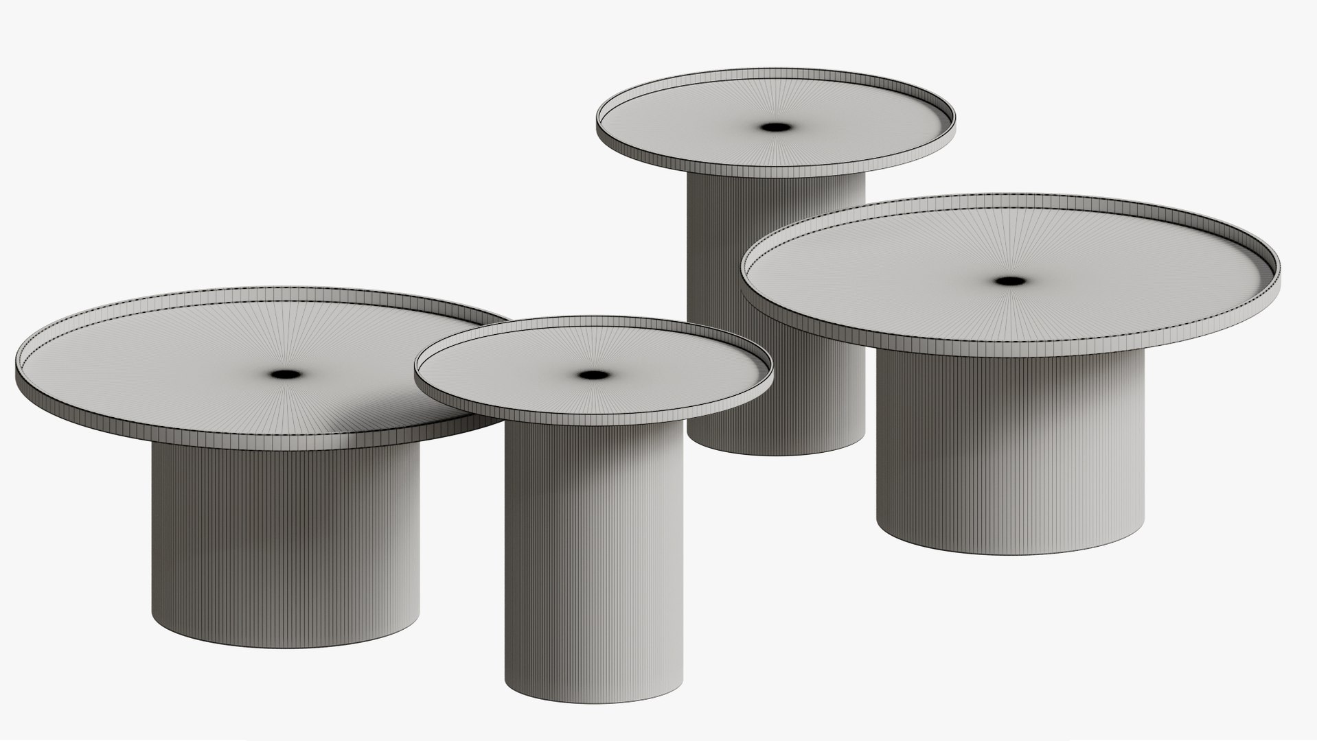 Fleksa coffee and magazine table model - TurboSquid 1997383