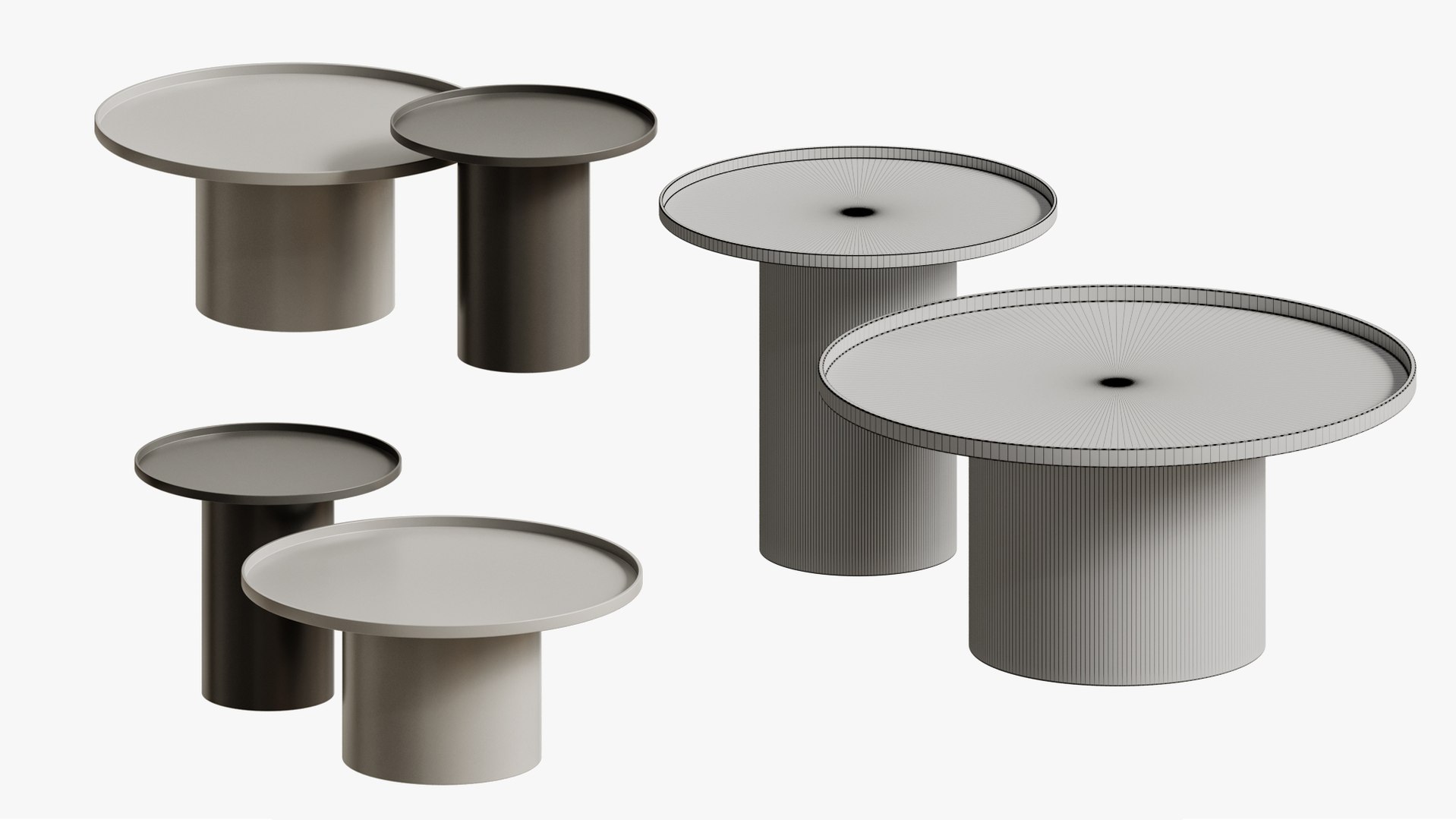 Fleksa coffee and magazine table model - TurboSquid 1997383