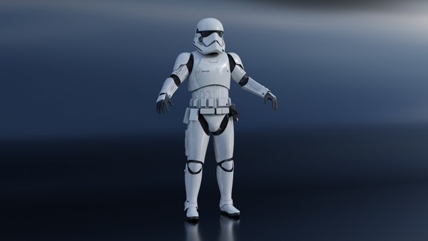 modelo 3d First-Order Trooper - TurboSquid 1881497