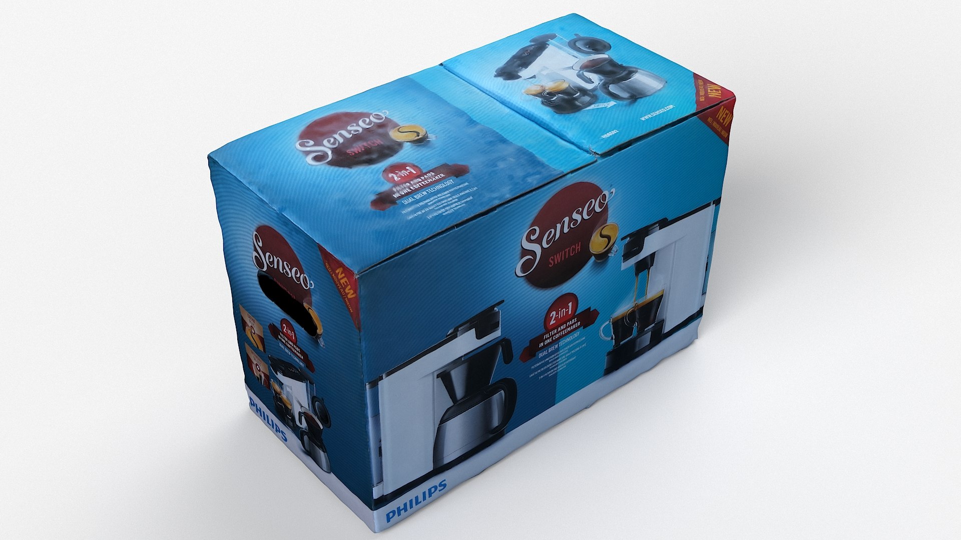 3D Coffee Machine Packaging - TurboSquid 1599051