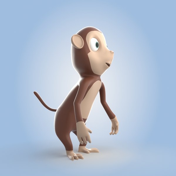 Monkey 3D - TurboSquid 1842272