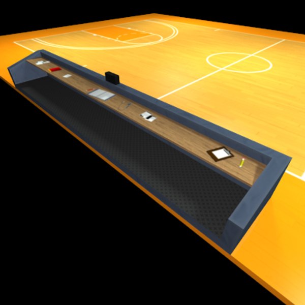 3ds basketball scorer table media