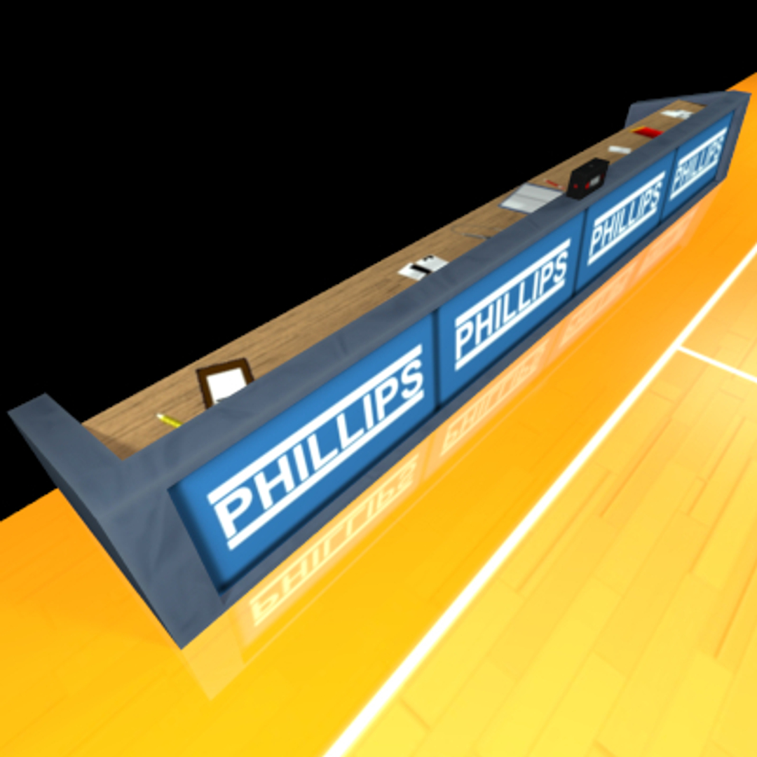 3ds basketball scorer table media