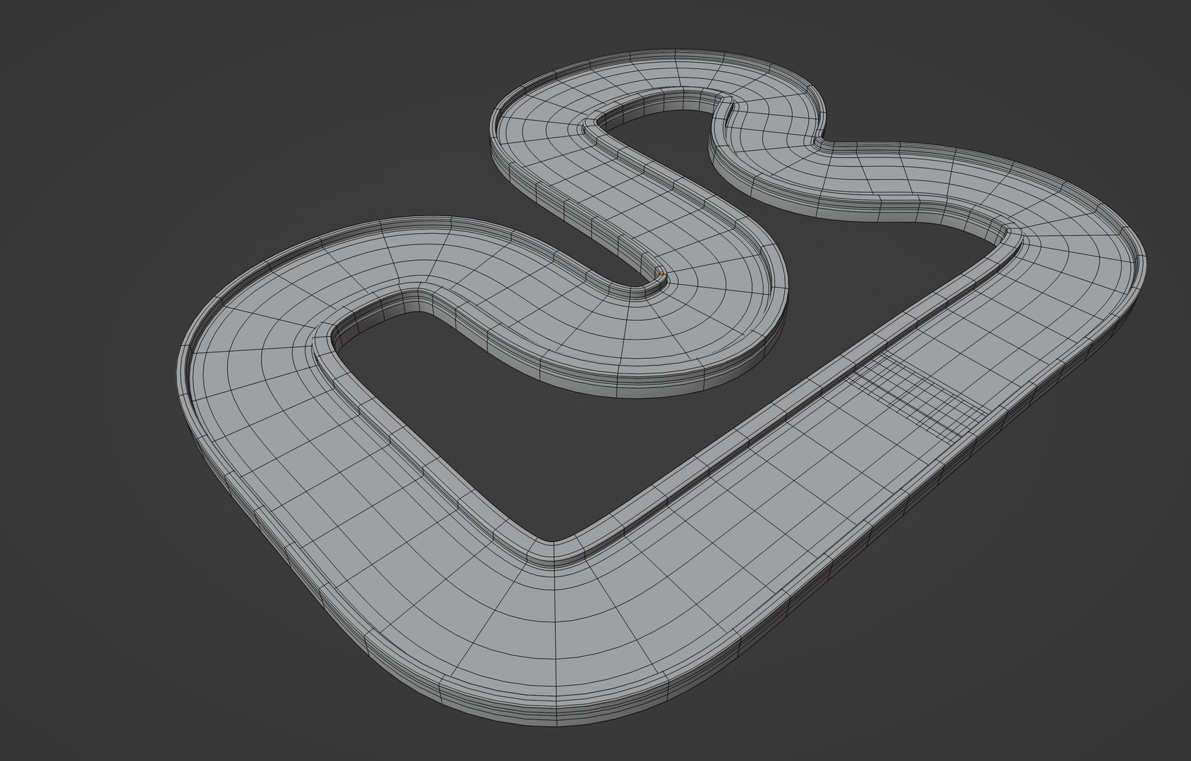 Race Track 3D Model - TurboSquid 2058685
