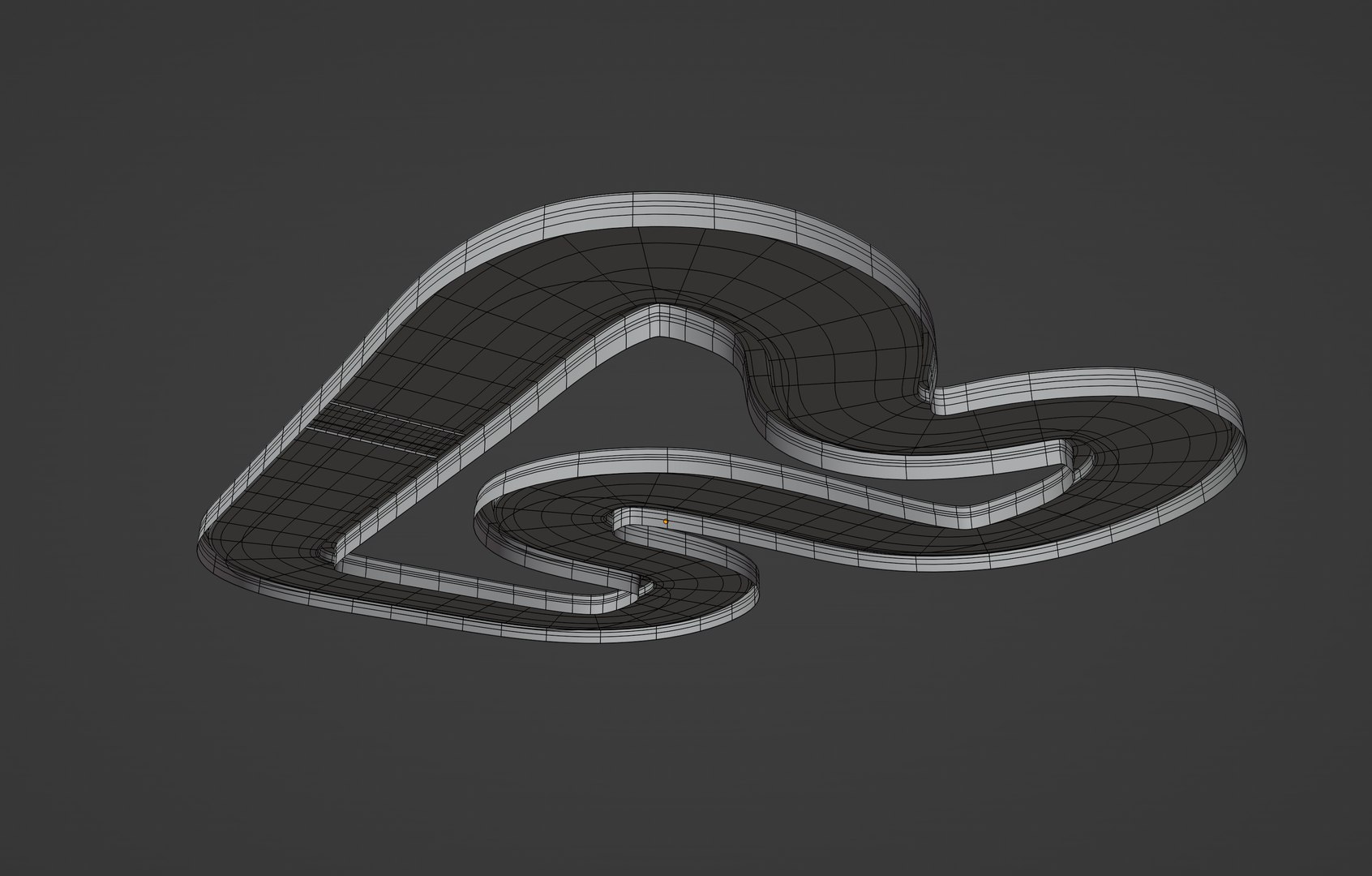 Race Track 3D Model - TurboSquid 2058685