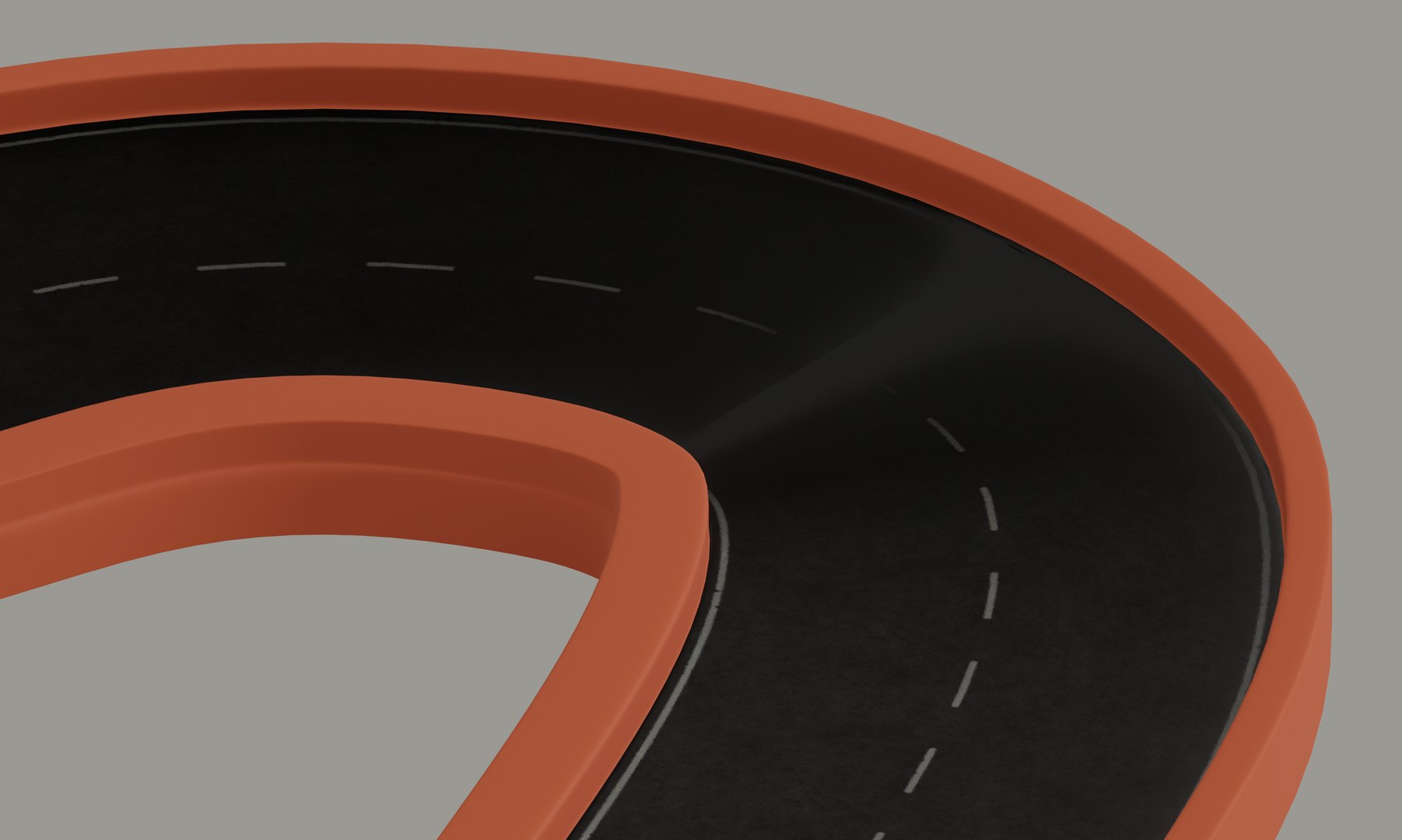 Race Track 3D Model - TurboSquid 2058685