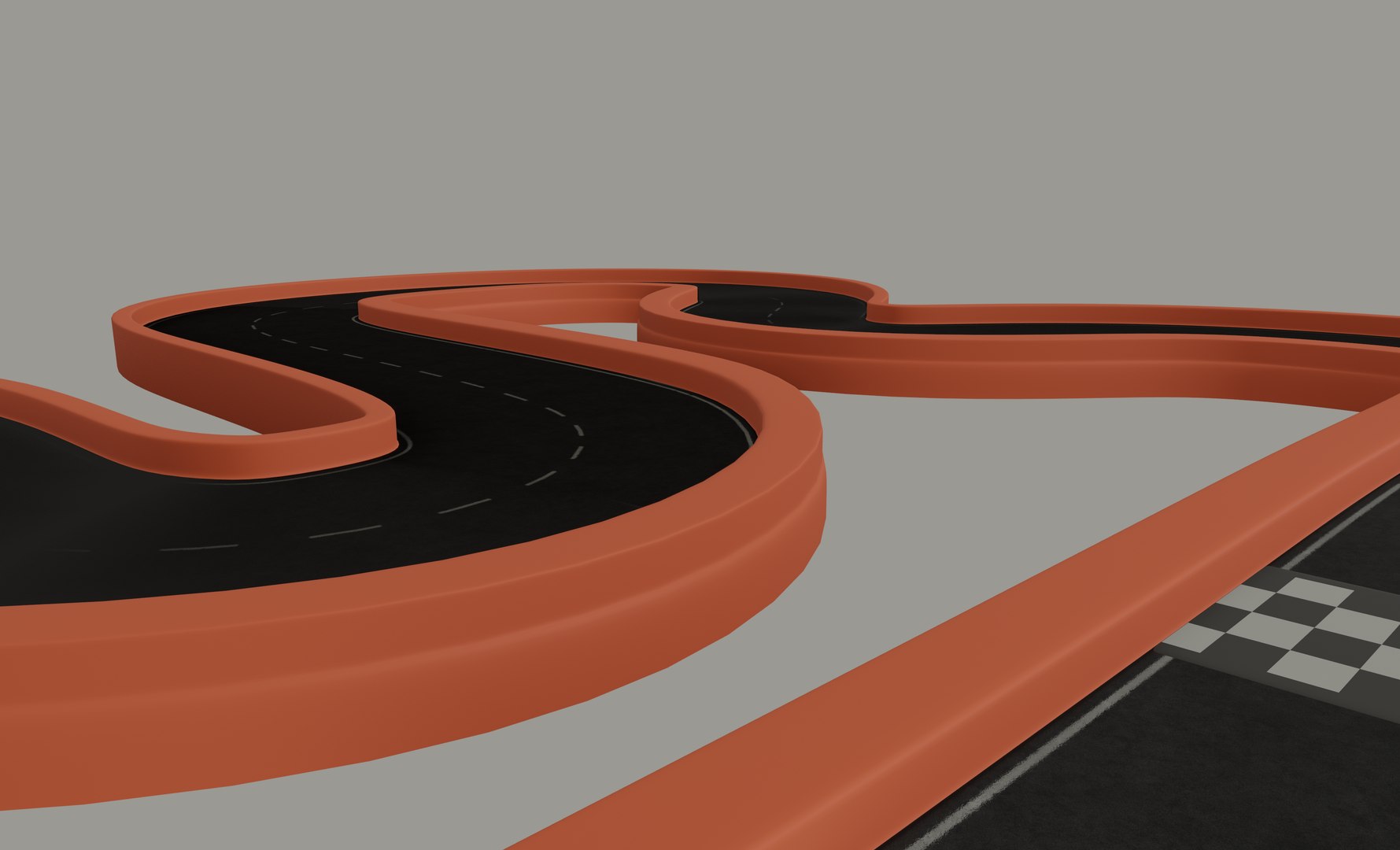 Race Track 3D model - TurboSquid 2058685