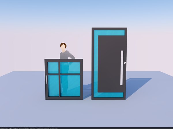 Free SketchUp Casement-Window Models | TurboSquid