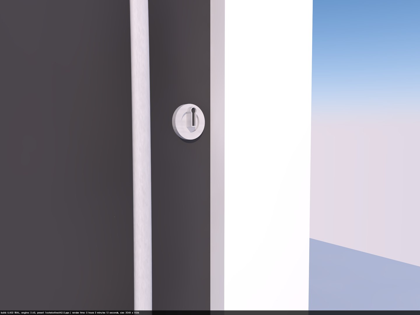 Free Simple Door Window 3D Model - TurboSquid 1287259