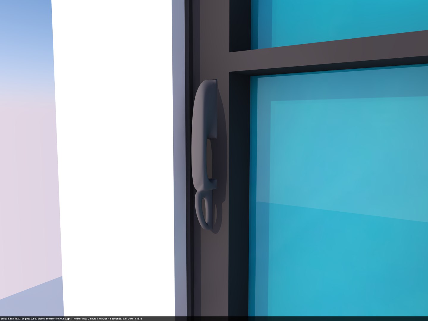 Free Simple Door Window 3D Model - TurboSquid 1287259