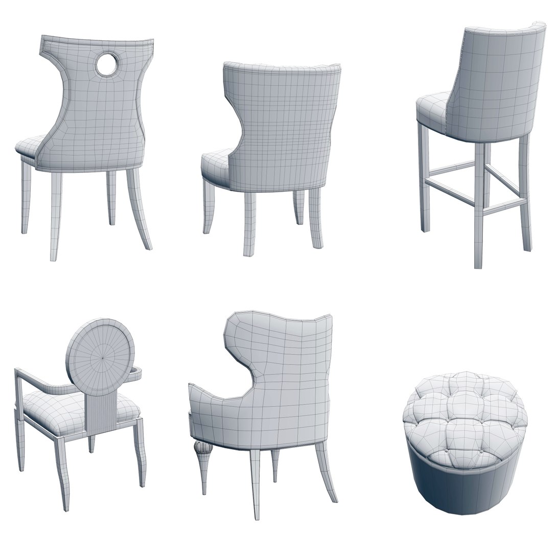 3d 1d Seat Chair