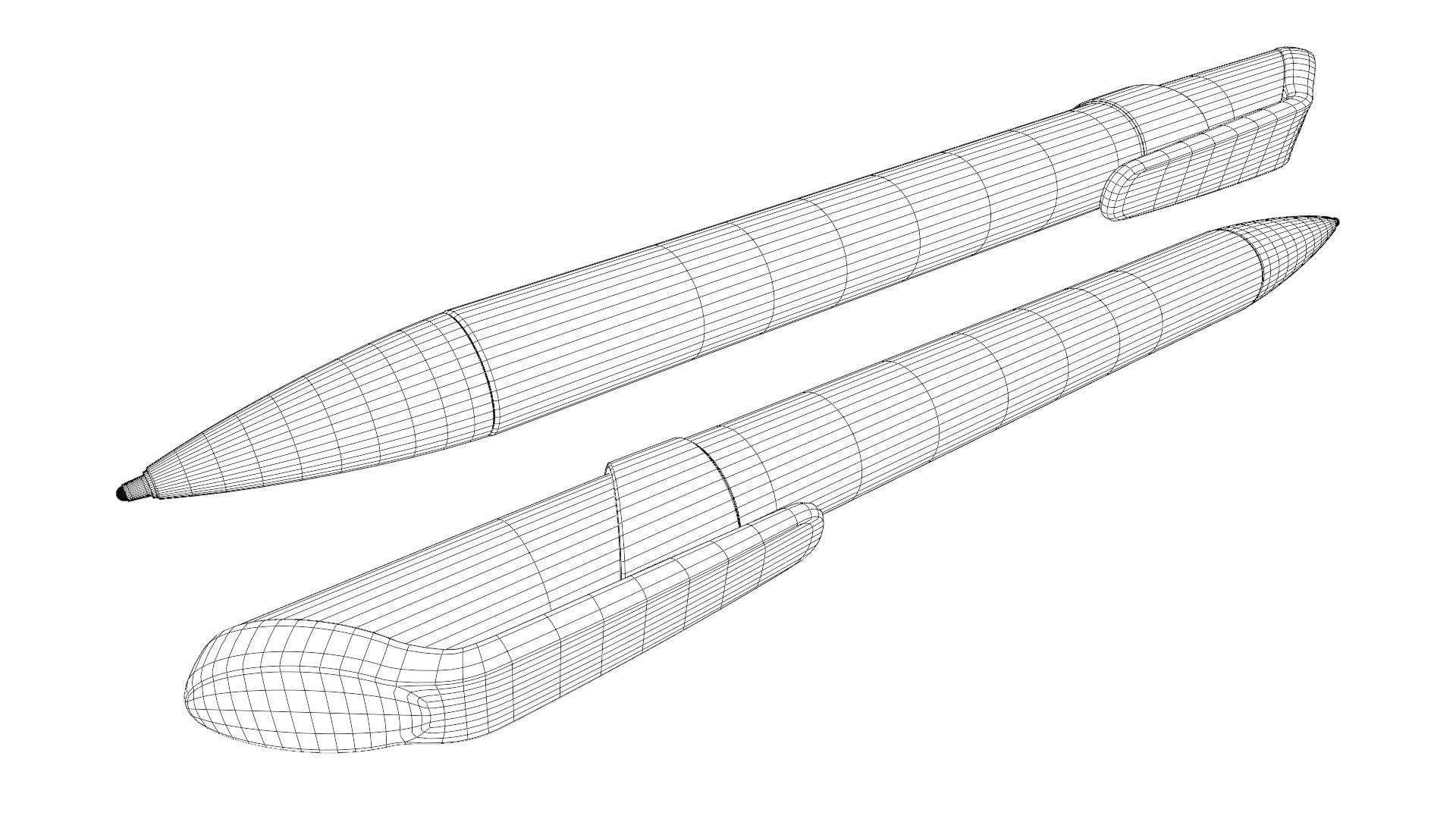 Pens 3D Model - TurboSquid 2348701