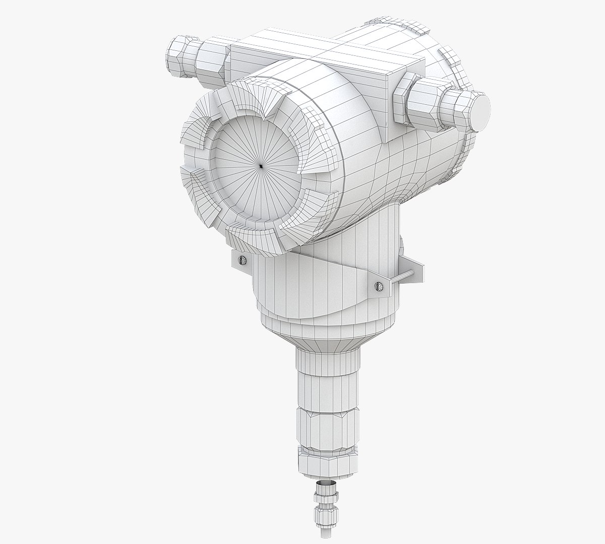 3D Manometer Meter Model - TurboSquid 1202538