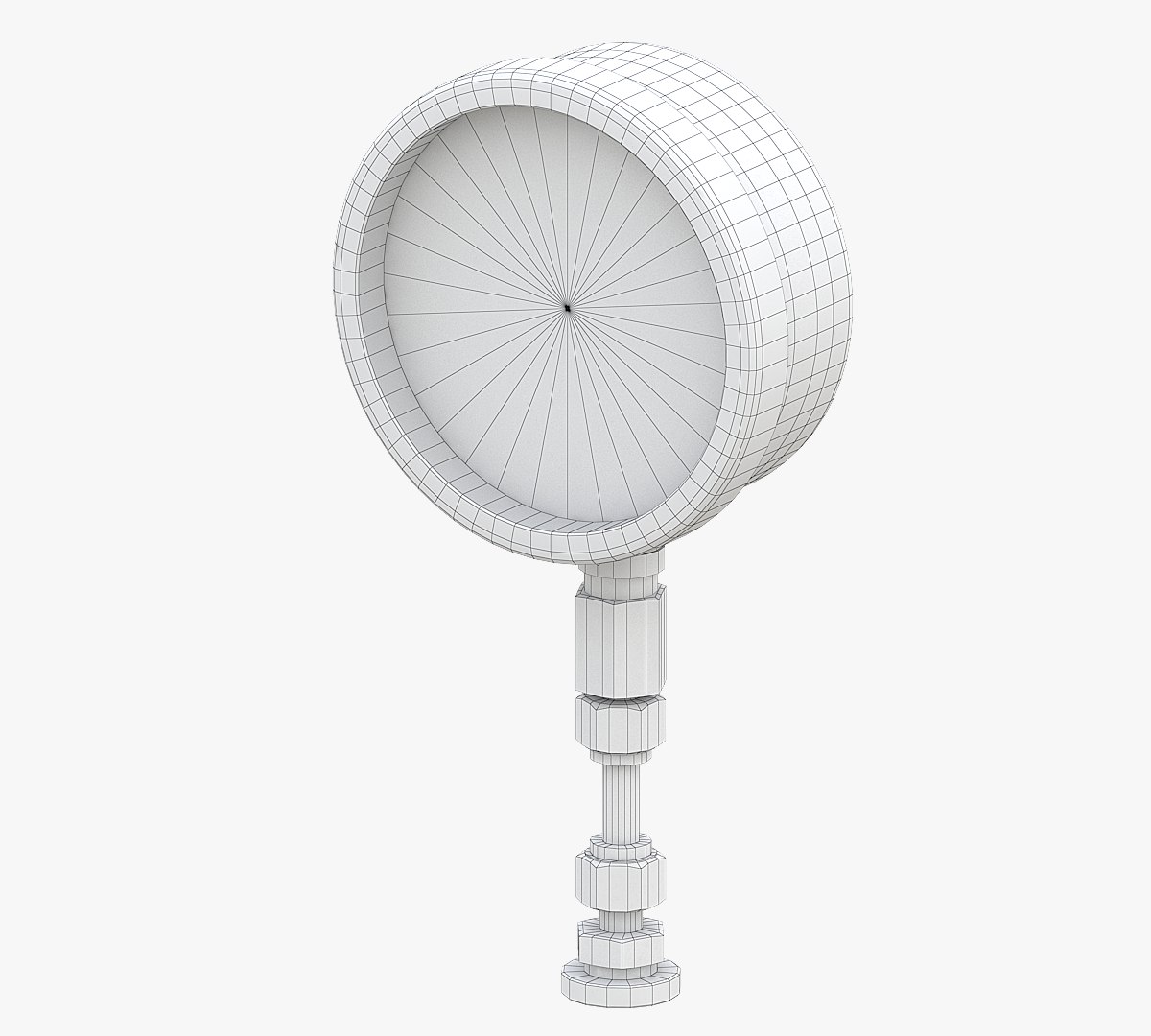 3D Manometer Meter Model - TurboSquid 1202538