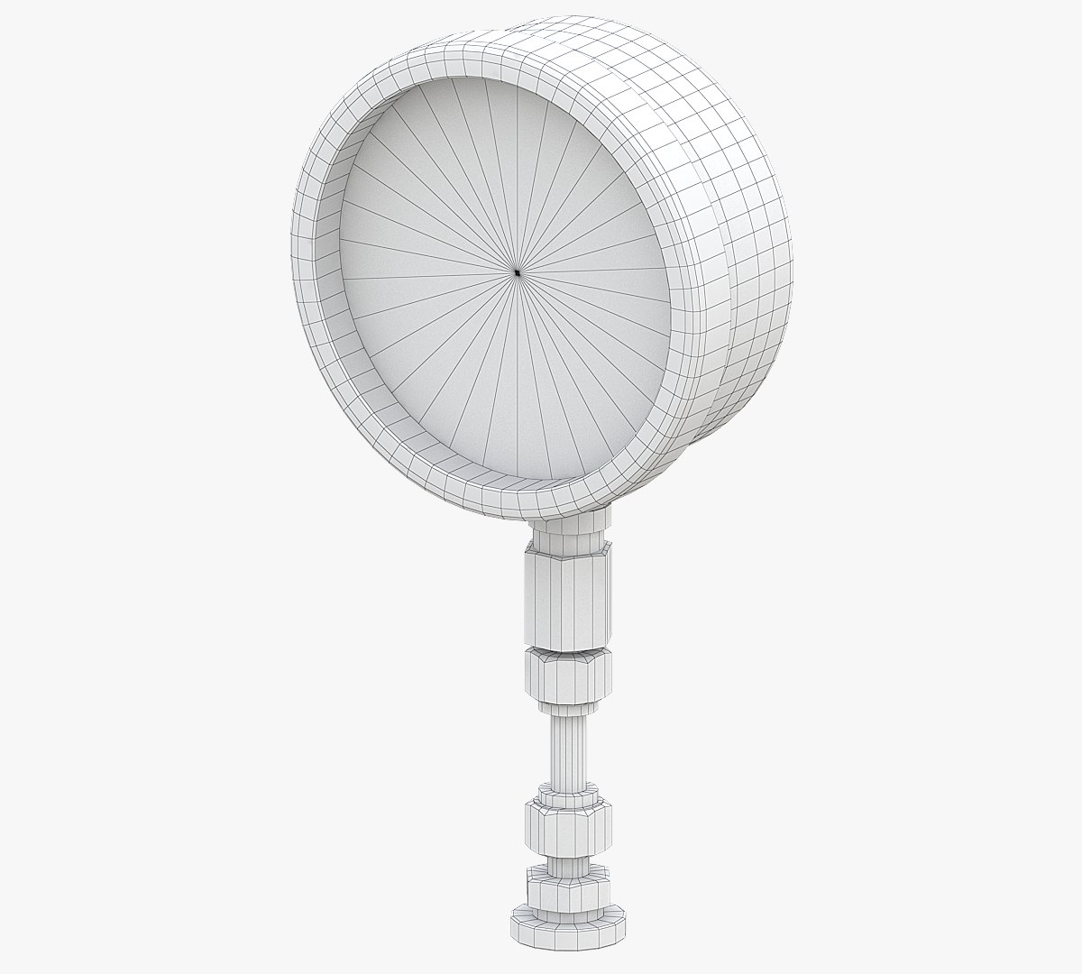 3D Manometer Meter Model - TurboSquid 1202538