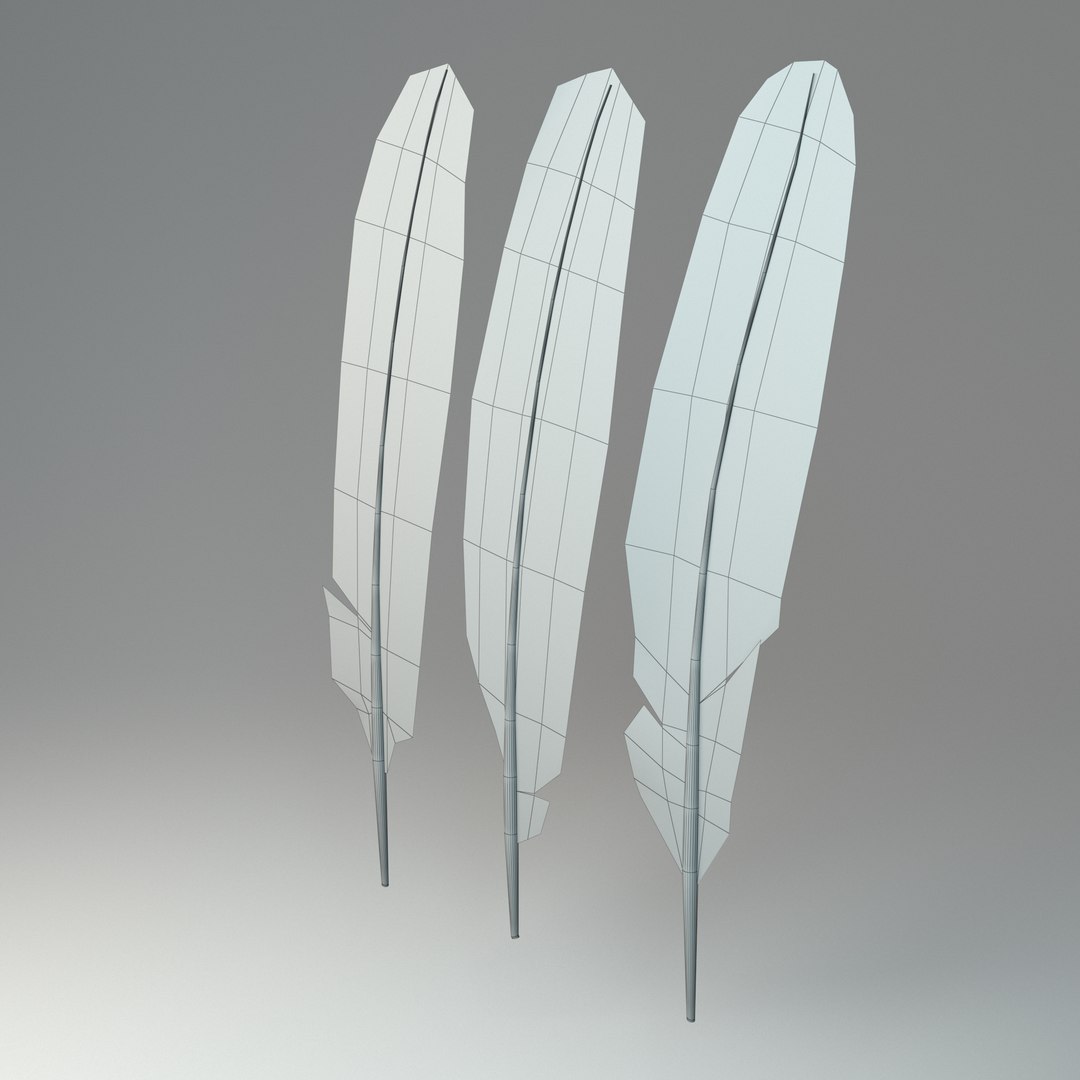 3D Feathers - TurboSquid 1343315