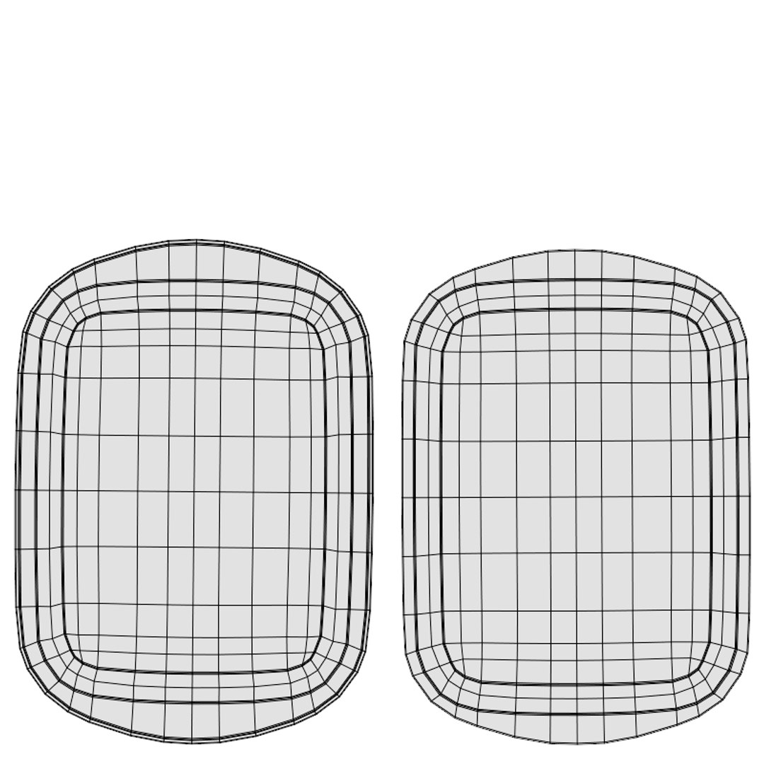 3D Model Square Tray - TurboSquid 1913330