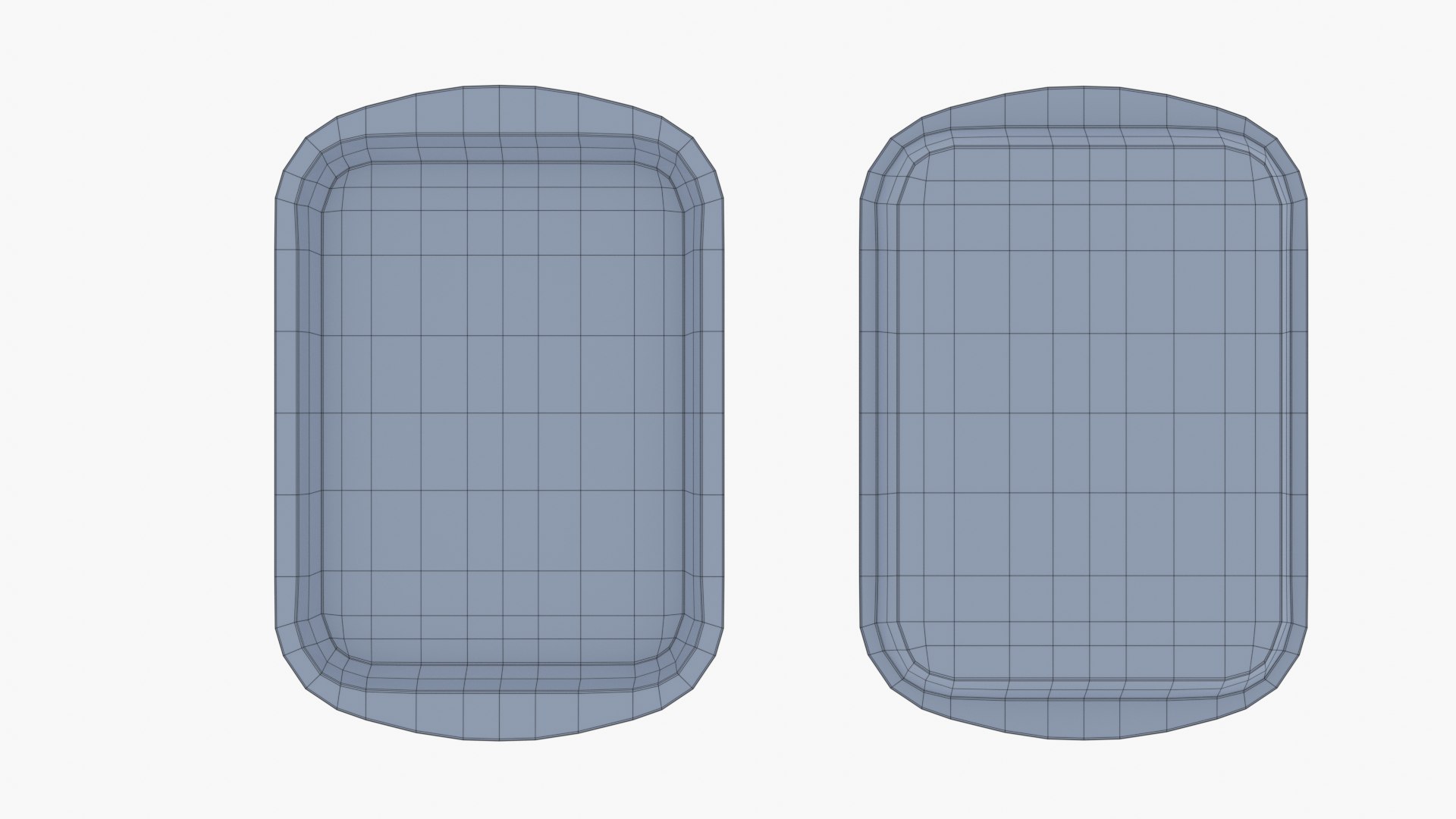3D Model Square Tray - TurboSquid 1913330