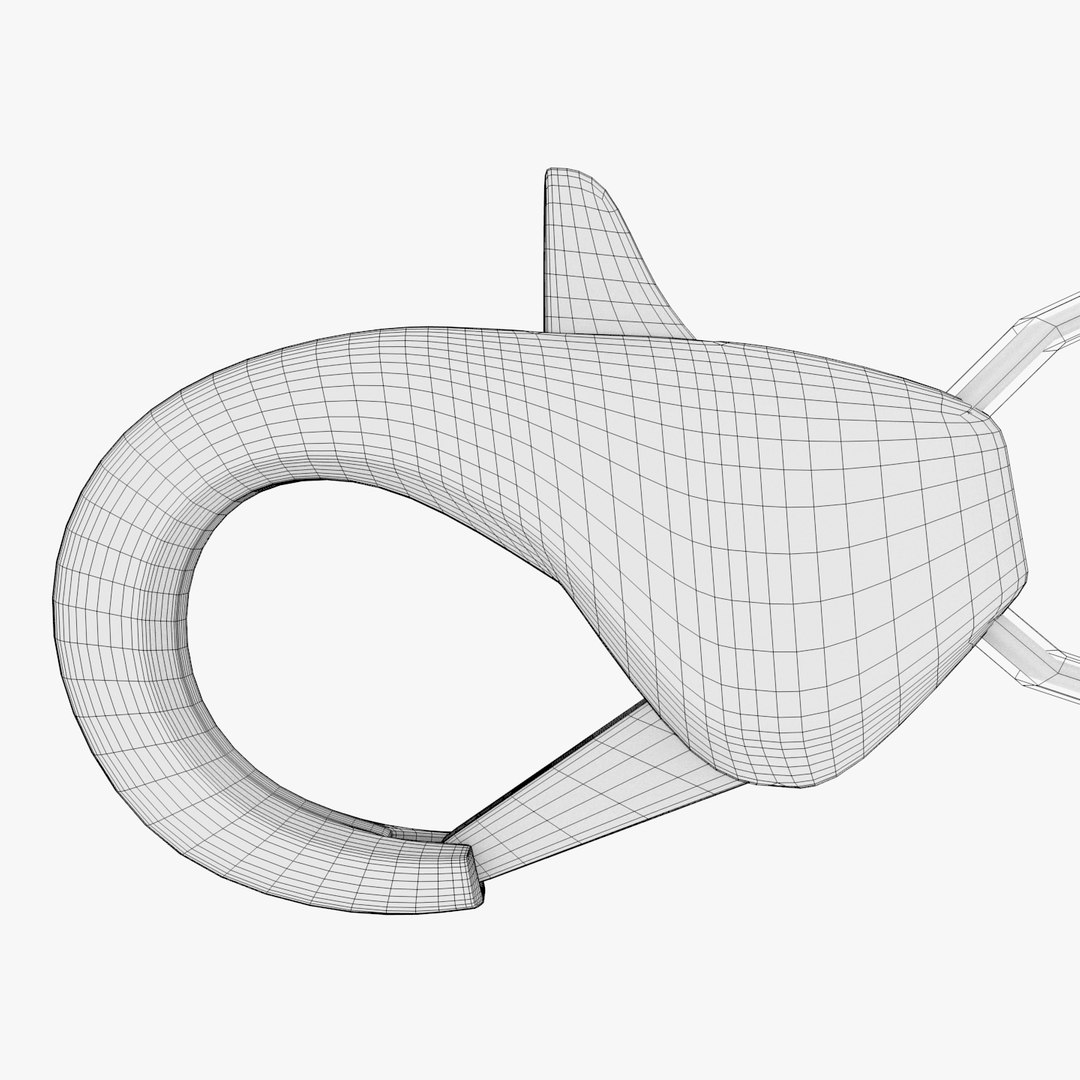 3d Heart Necklace Model