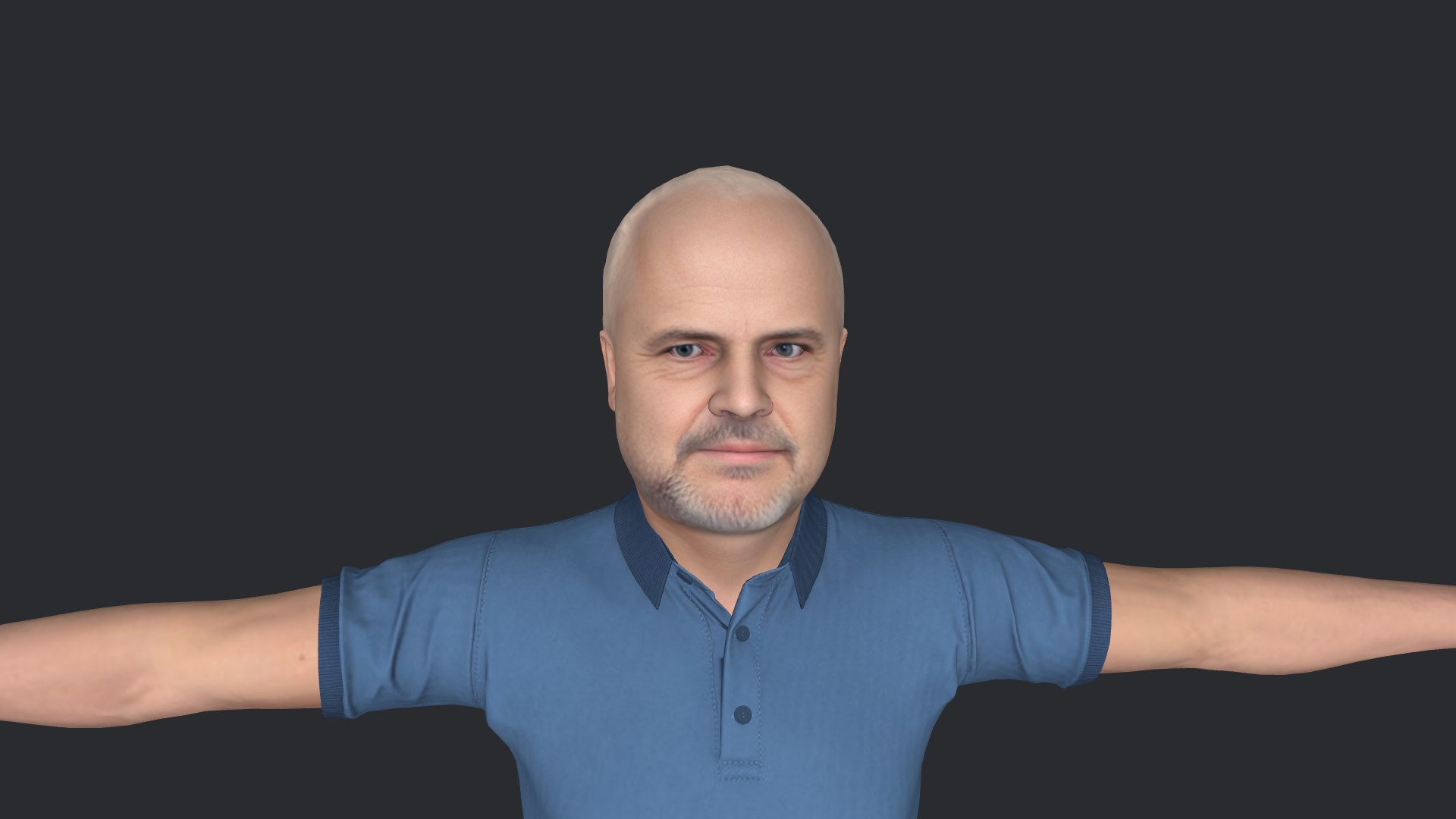 Edi Rama Hyper Realistic Full Body Fully Rigged Character 3D model ...