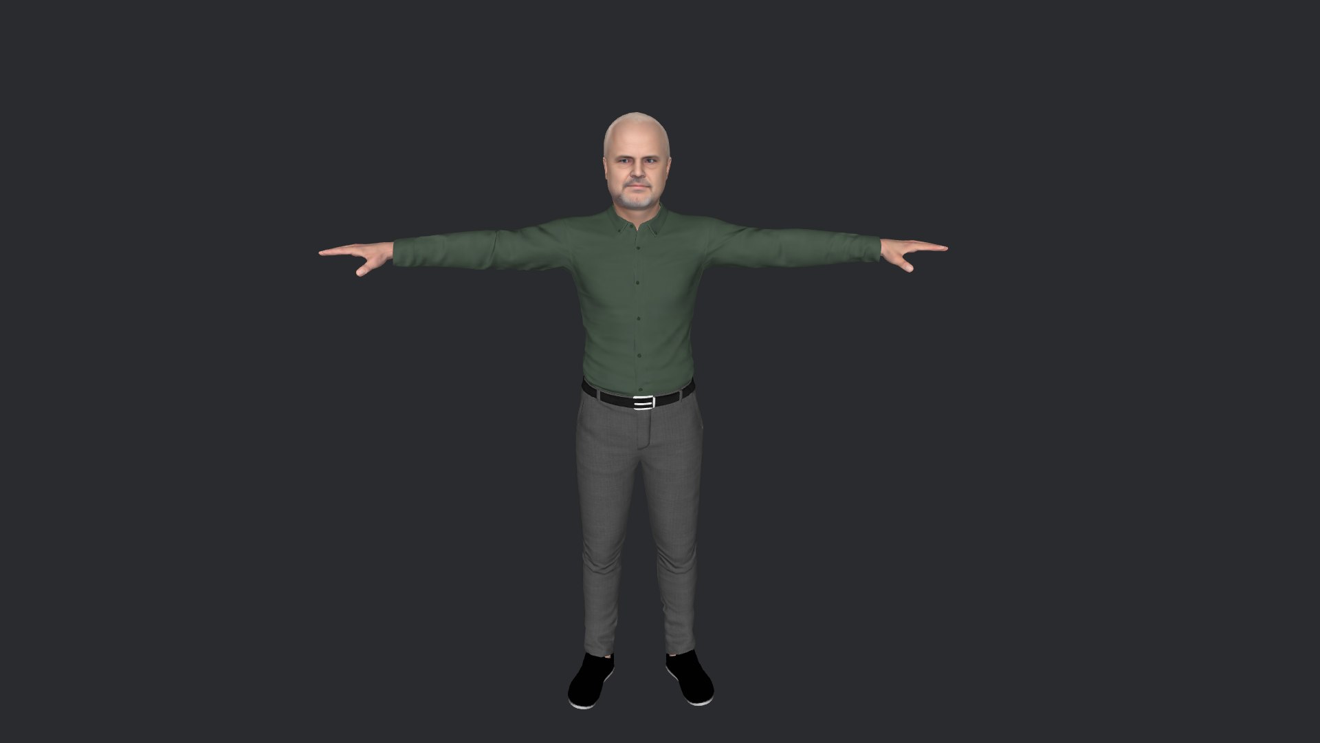 Edi Rama Hyper Realistic Full Body Fully Rigged 3D Character 3D model ...