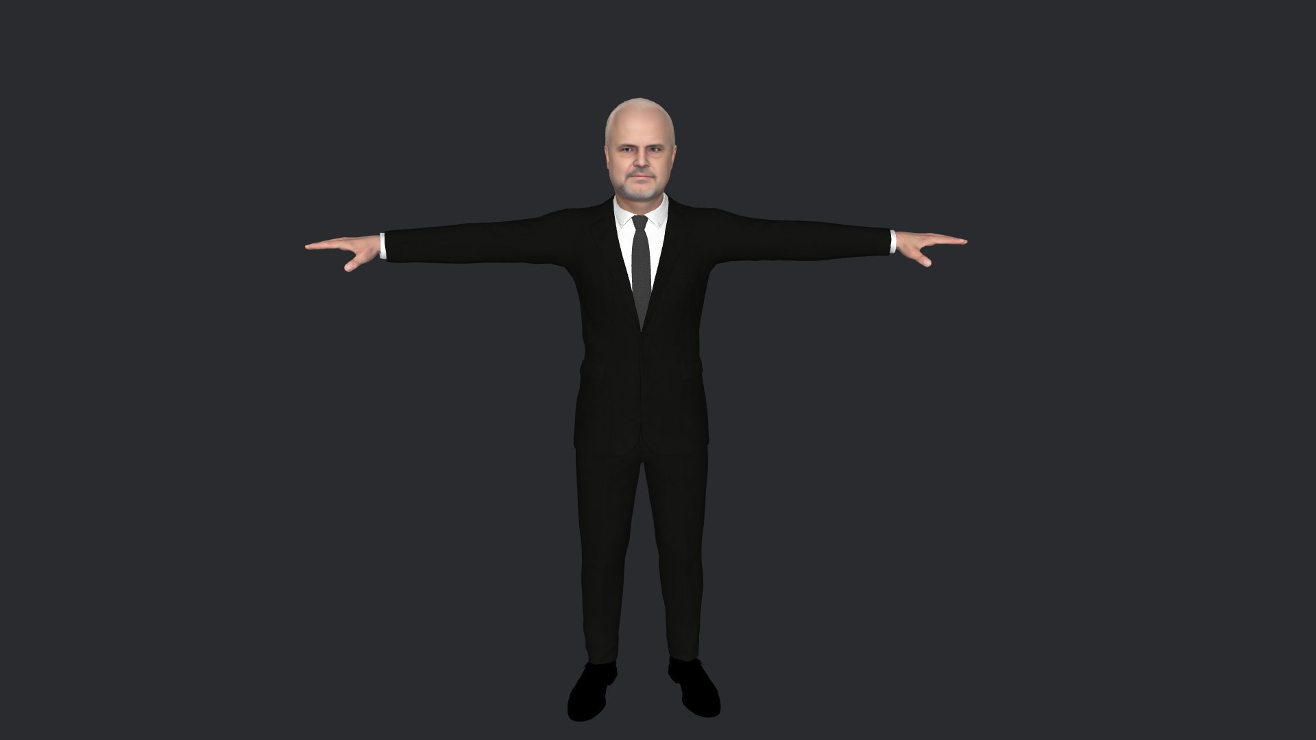 Edi Rama Hyper Realistic Full Body Fully Rigged 3D Character 3D model ...