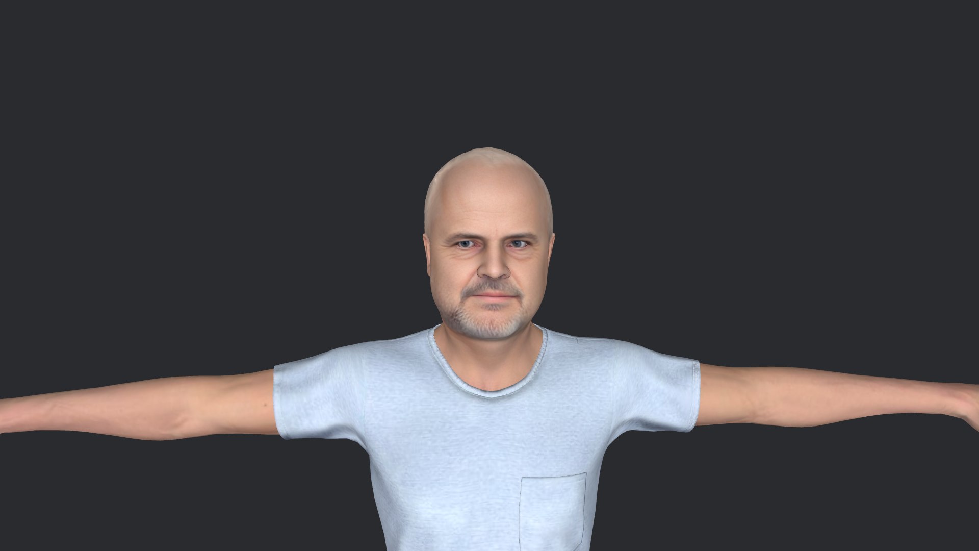 Edi Rama Hyper Realistic Full Body Fully Rigged 3D Character 3D model ...