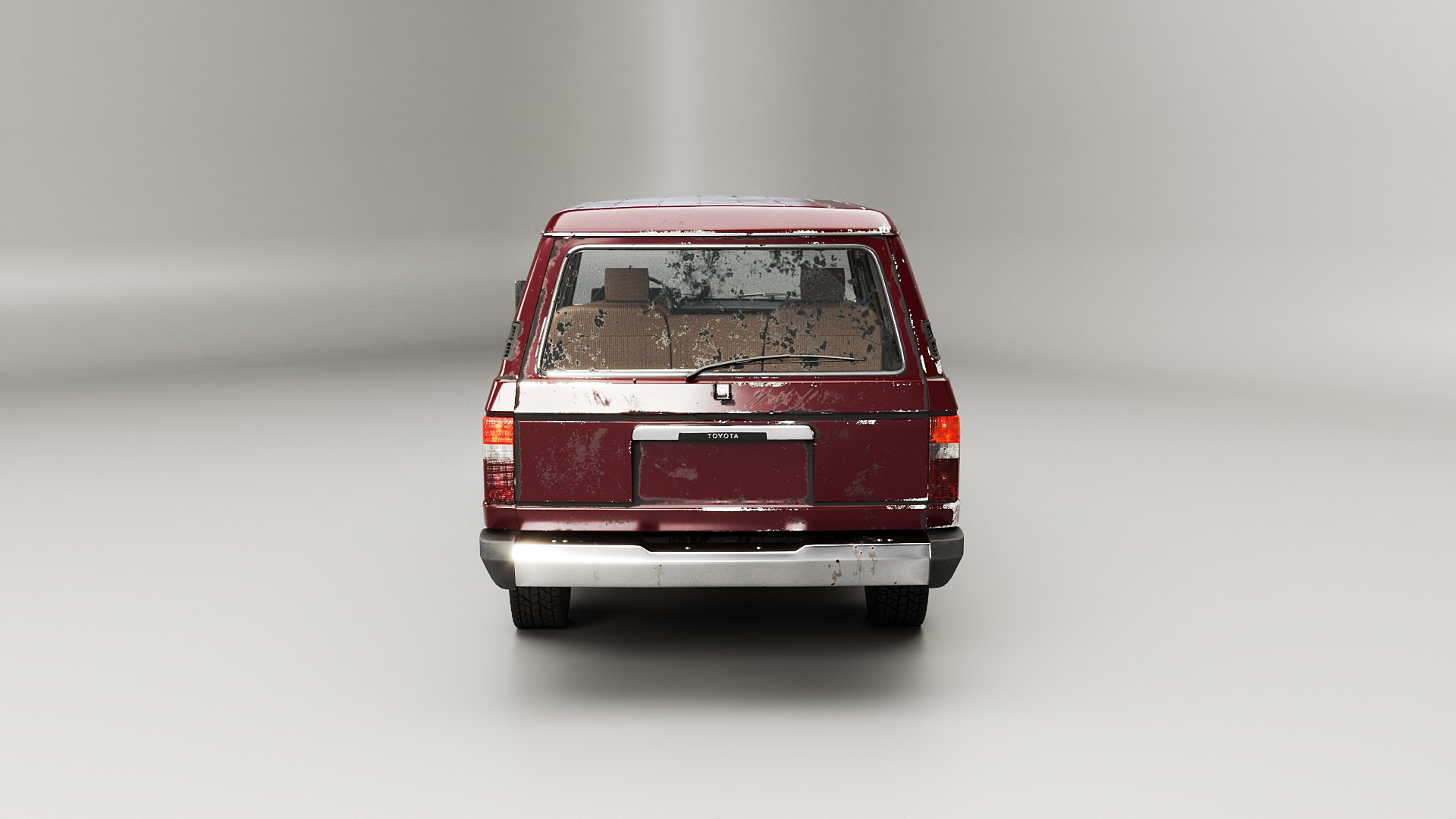 3D Toyota Land Cruiser J60 1980-1990 Facelift Aged - TurboSquid 2410265