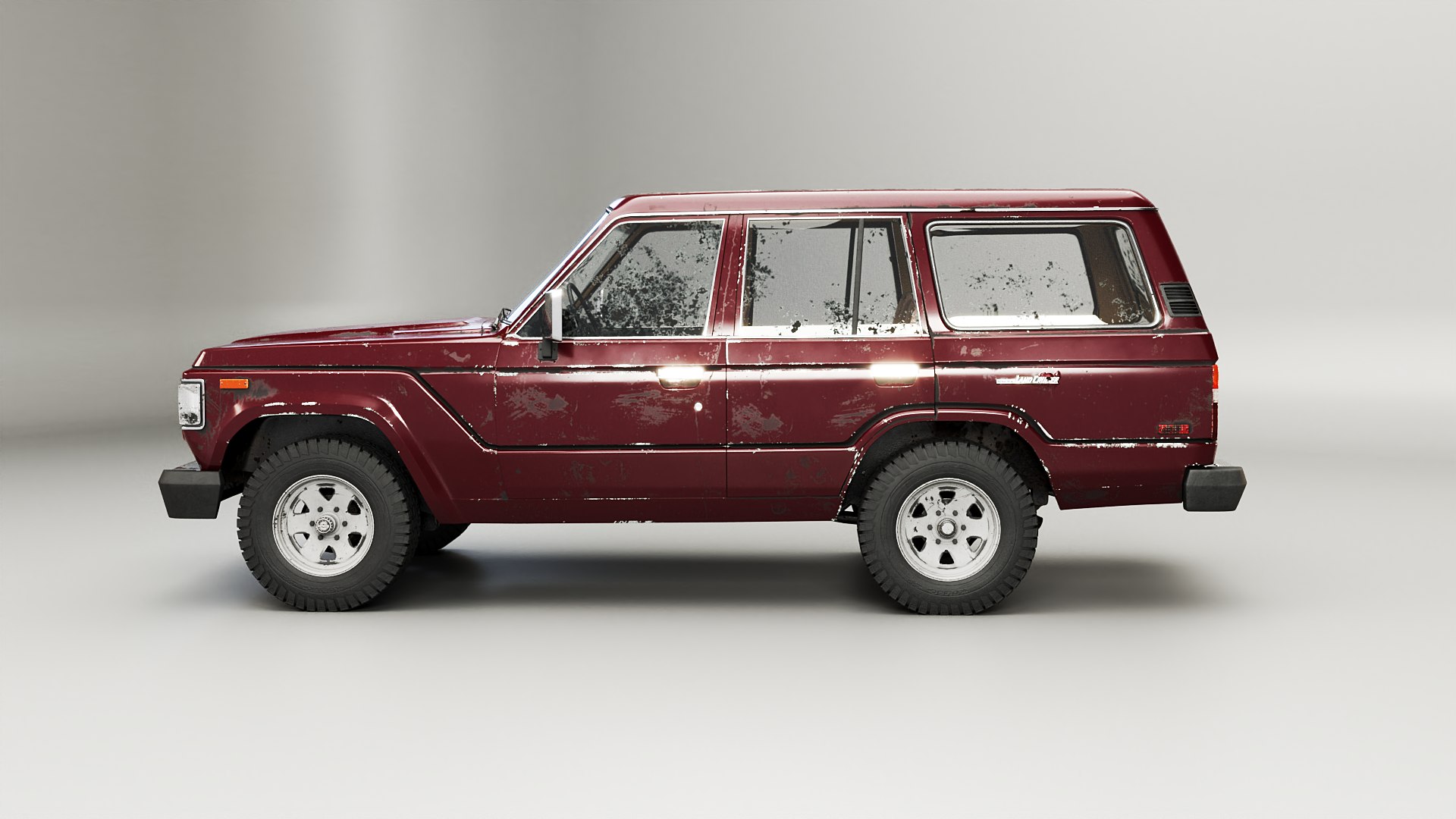 3D Toyota Land Cruiser J60 1980-1990 Facelift Aged - TurboSquid 2410265