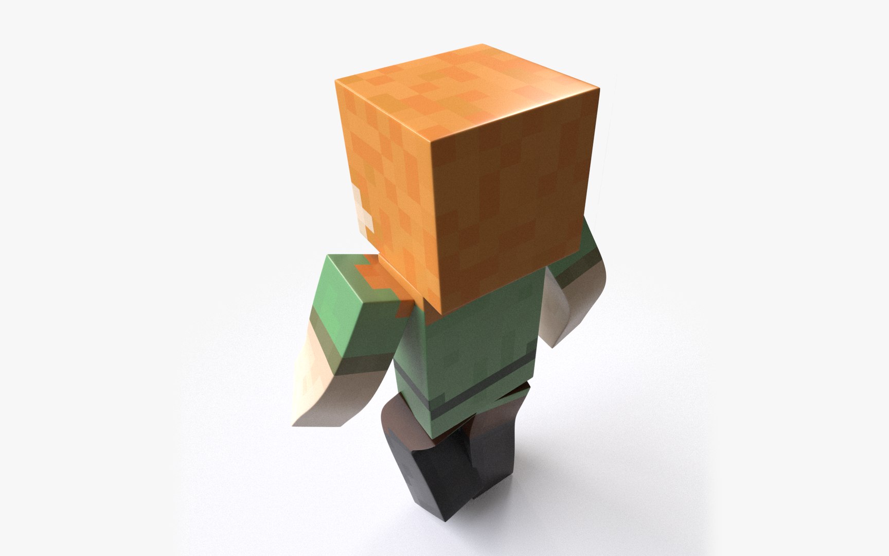 3D Alex Minecraft - Mixamo Animatable - Vray-Arnold Model - TurboSquid ...