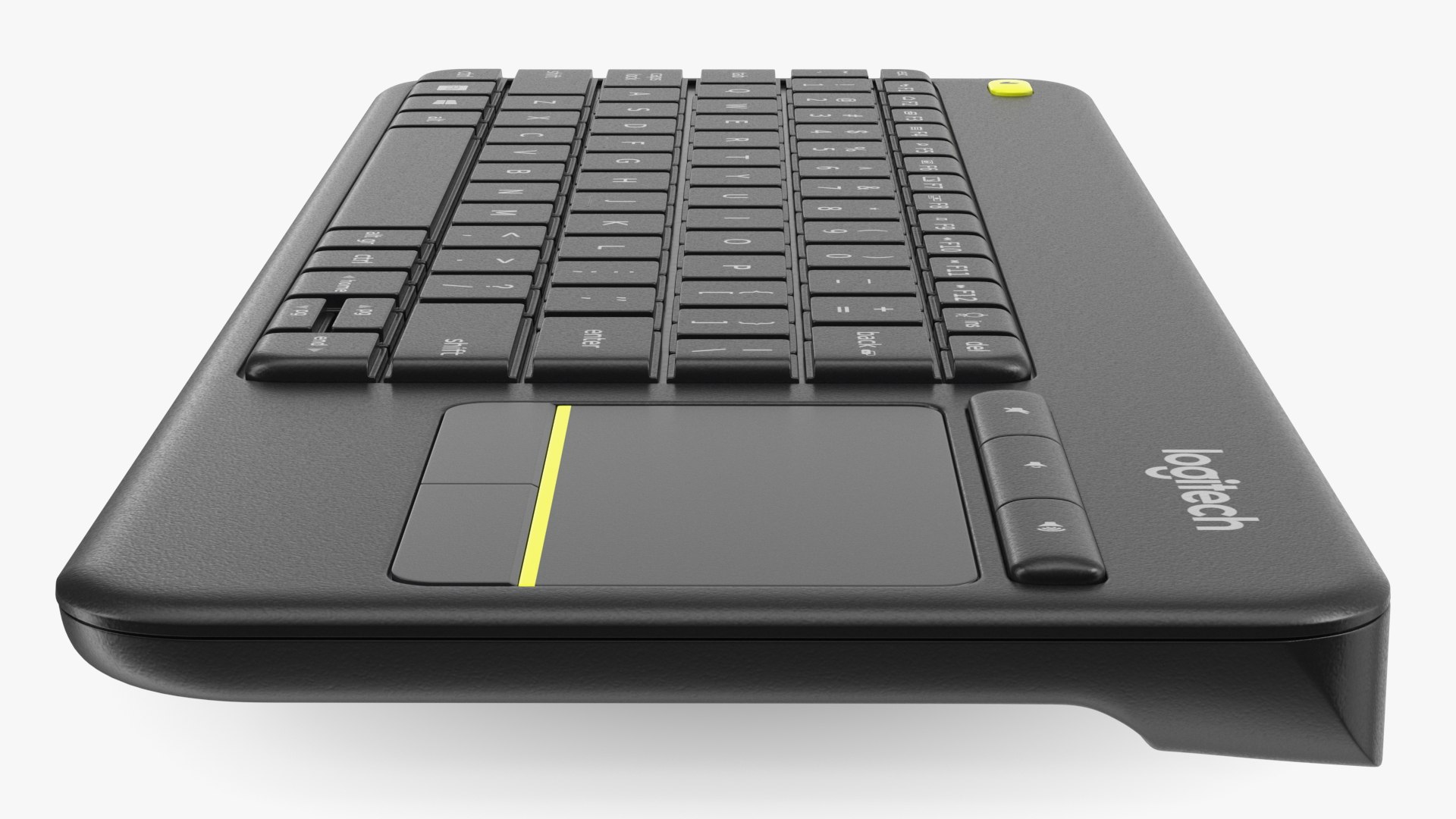 Logitech Keyboard K400 Black 3D Model - TurboSquid 1912229