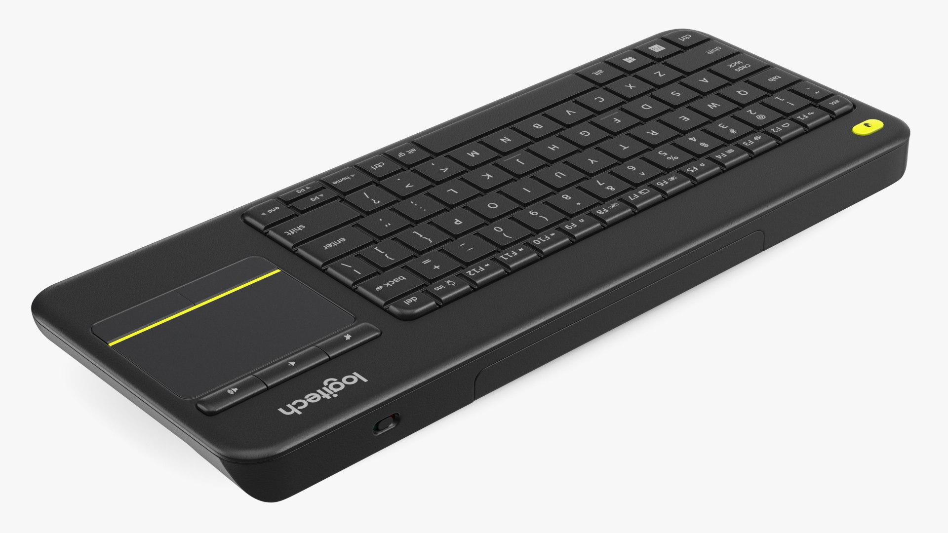 Logitech Keyboard K400 Black 3D model - TurboSquid 1912229