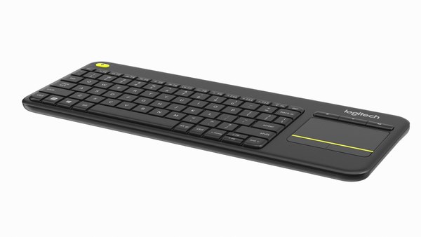 Logitech Keyboard K400 Black 3D model - TurboSquid 1912229