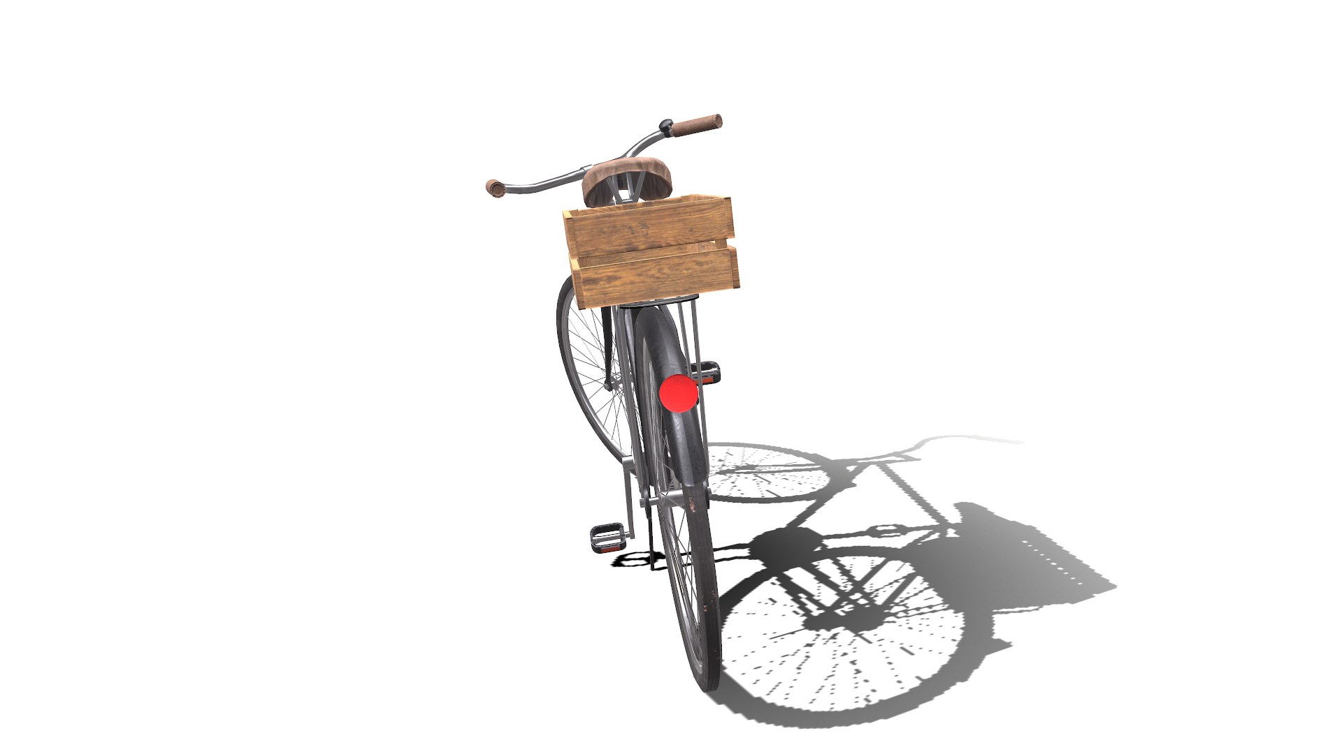 3D Old Bicycle Low-poly PBR Model - TurboSquid 2008897