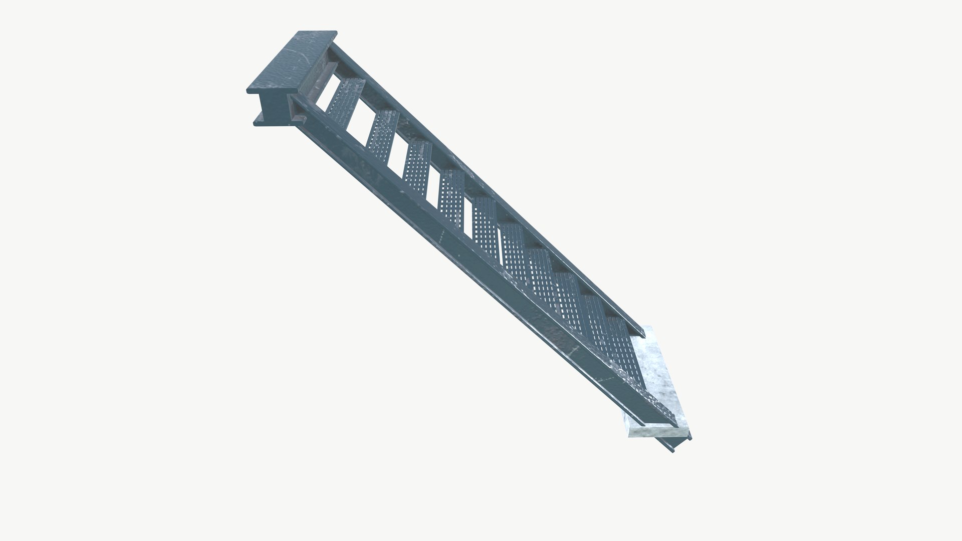 3D Stair Case Ladder Model - TurboSquid 2279917