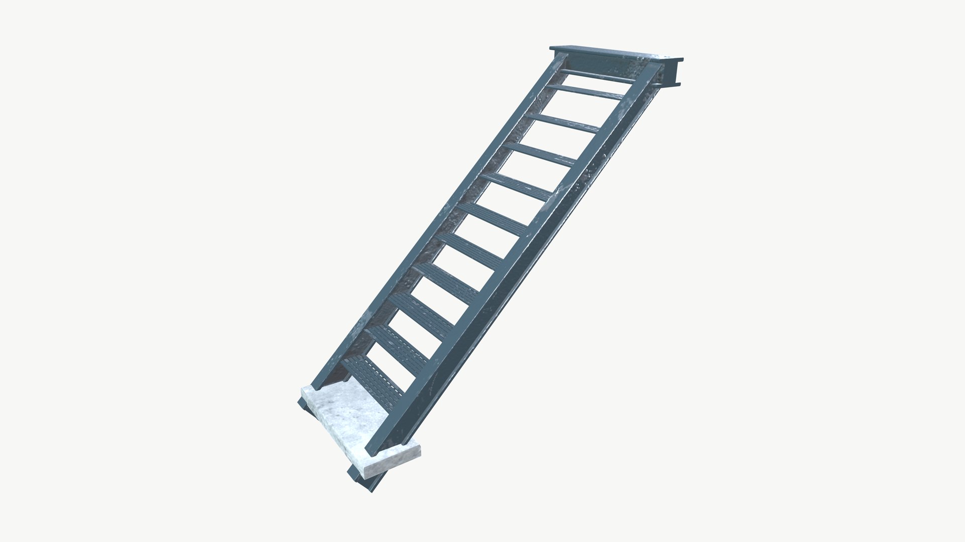 3D Stair Case Ladder Model - TurboSquid 2279917