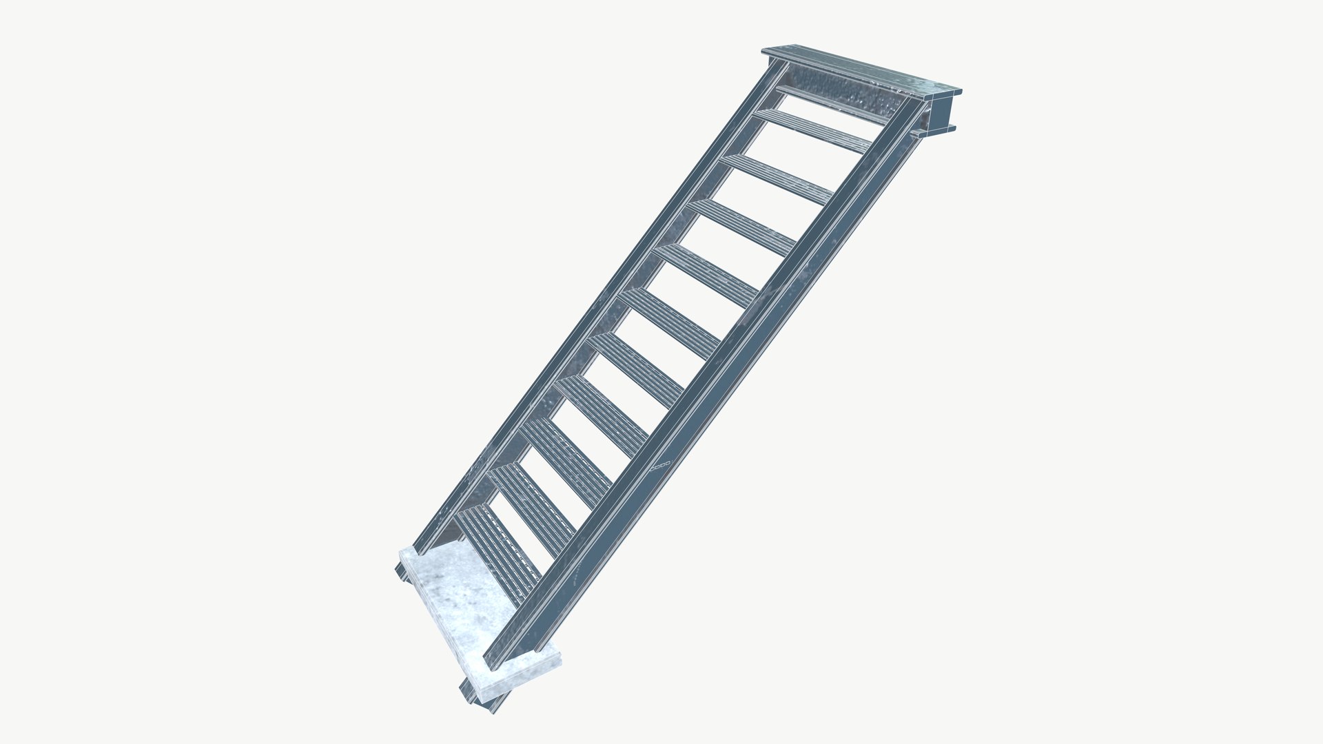 3D Stair Case Ladder Model - TurboSquid 2279917