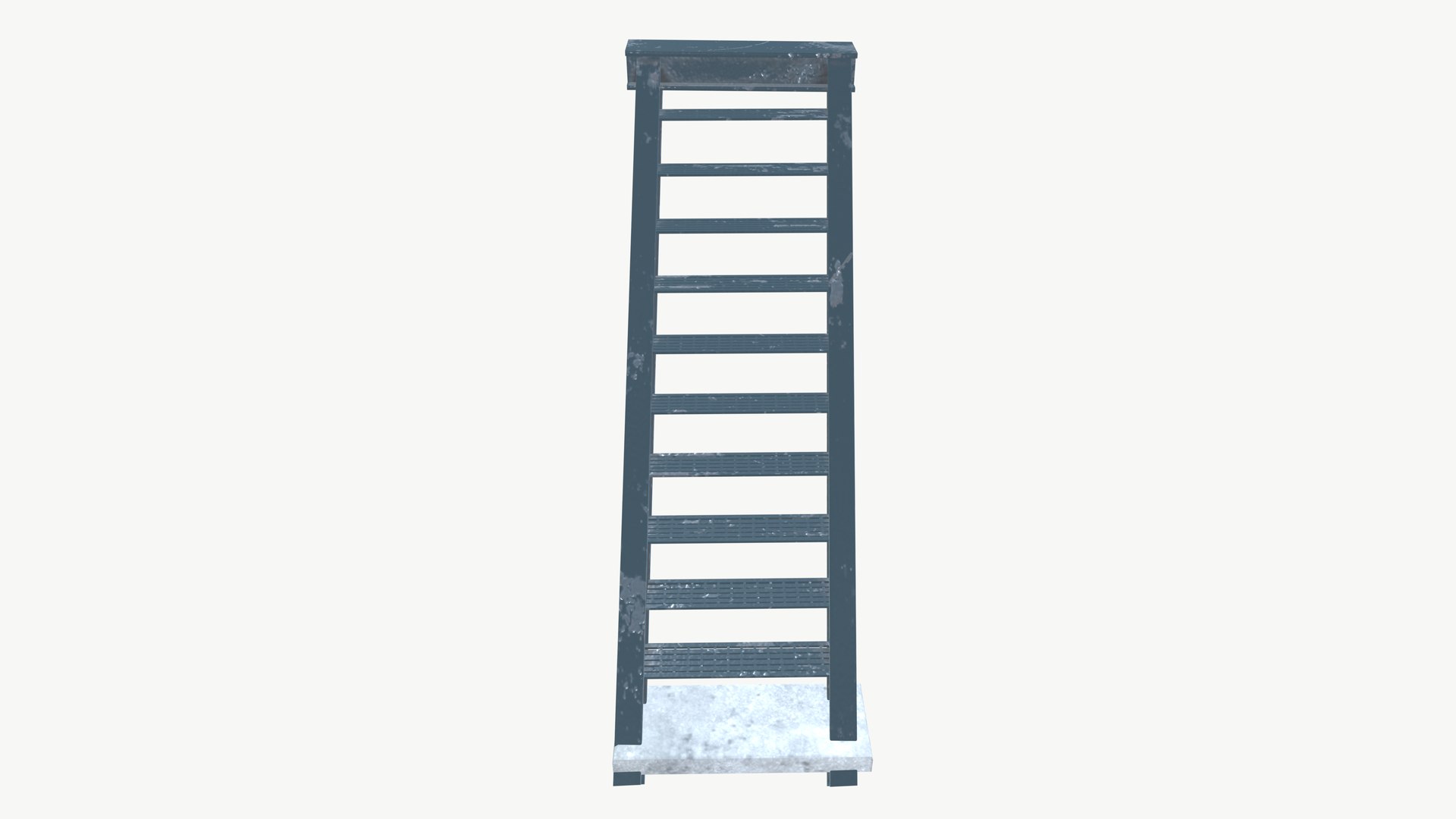 3D Stair Case Ladder Model - TurboSquid 2279917
