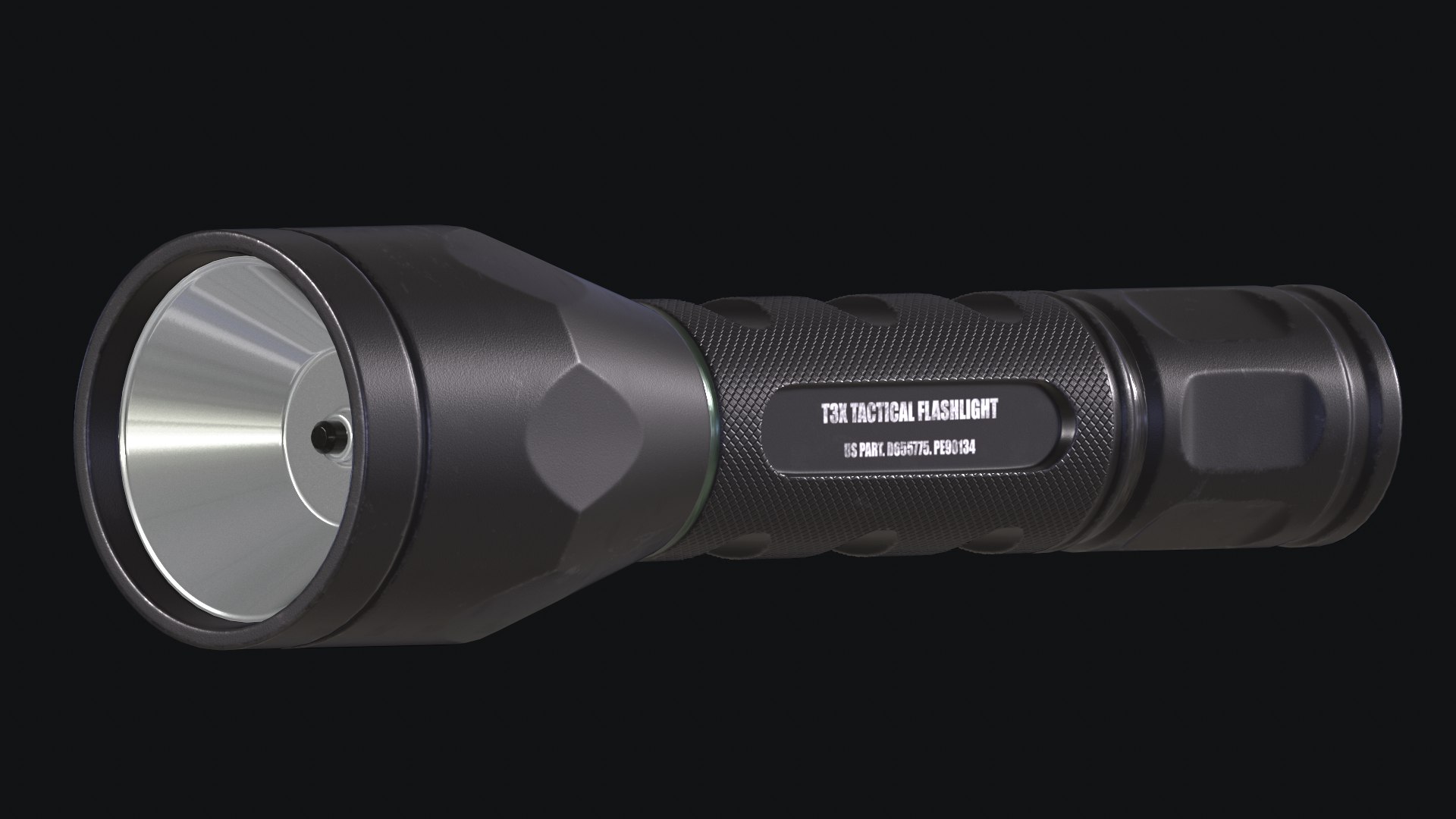 Tactical Flashlight Game Ready 3D Model - TurboSquid 2011508