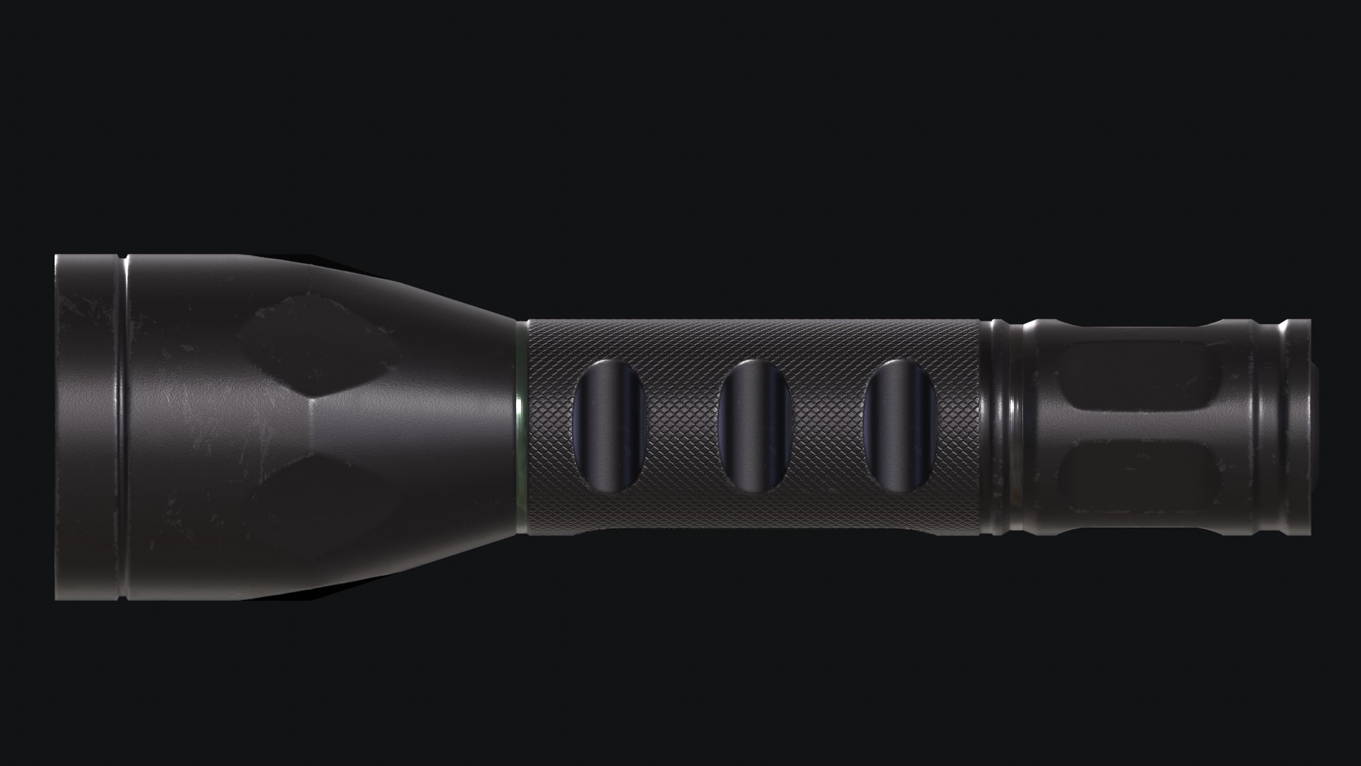 Tactical Flashlight Game Ready 3D Model - TurboSquid 2011508