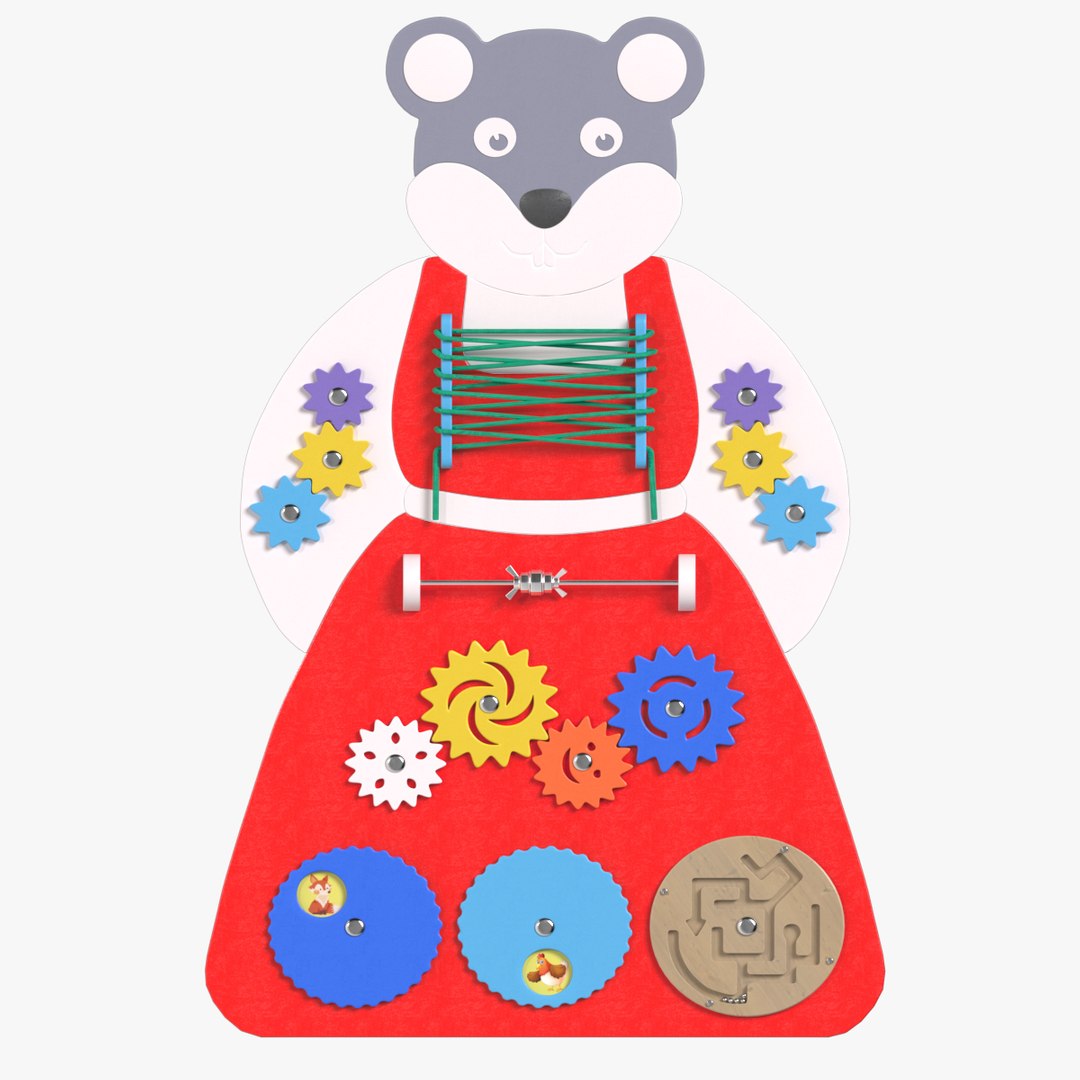 3D Busyboard-mouse model - TurboSquid 1948271
