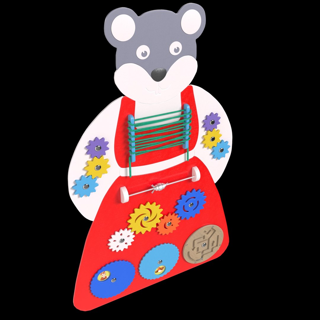 3D Busyboard-mouse model - TurboSquid 1948271